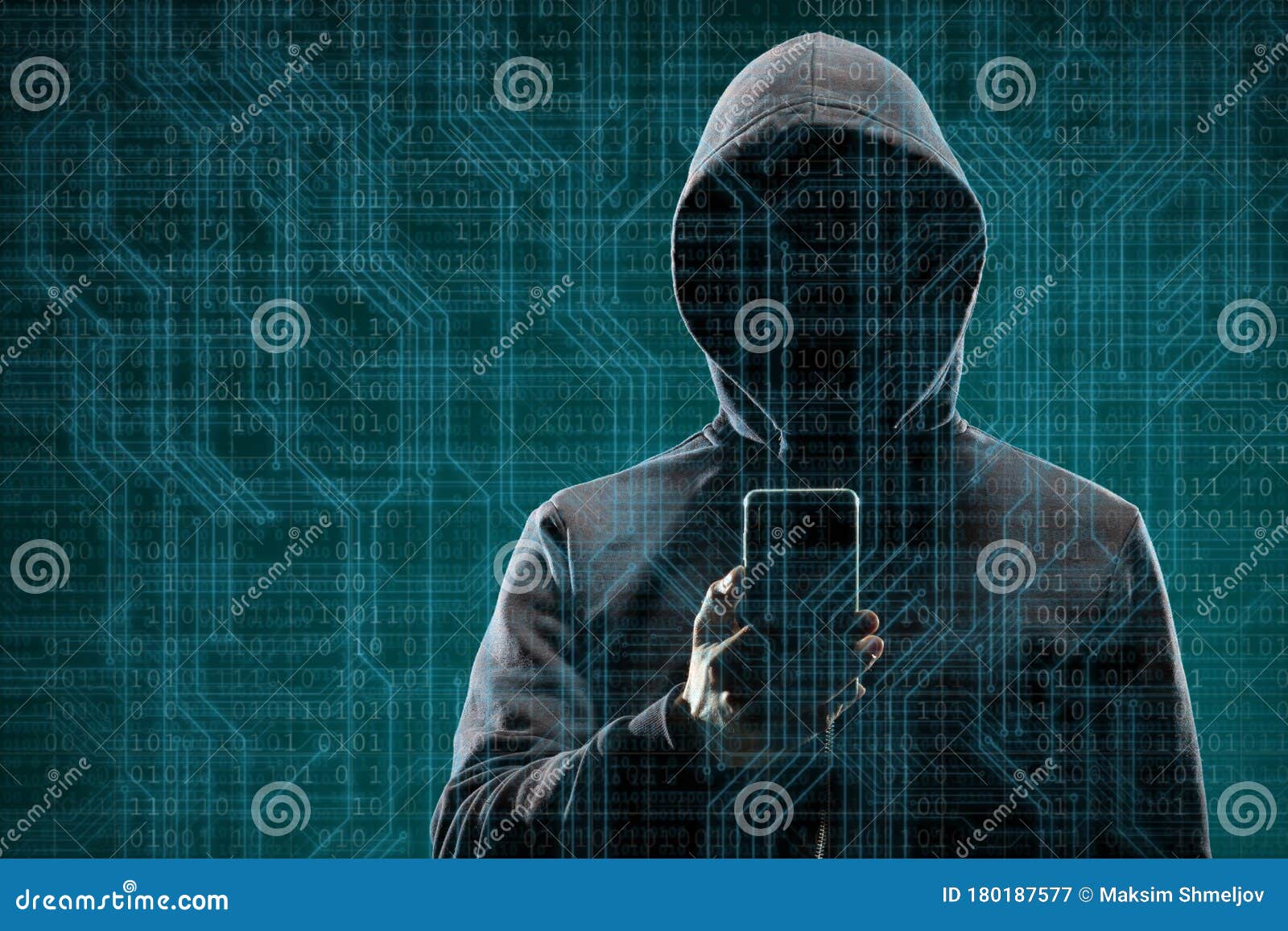 Hacker In A Hood Thinking About The Problem Of Hacking Or Malware ...