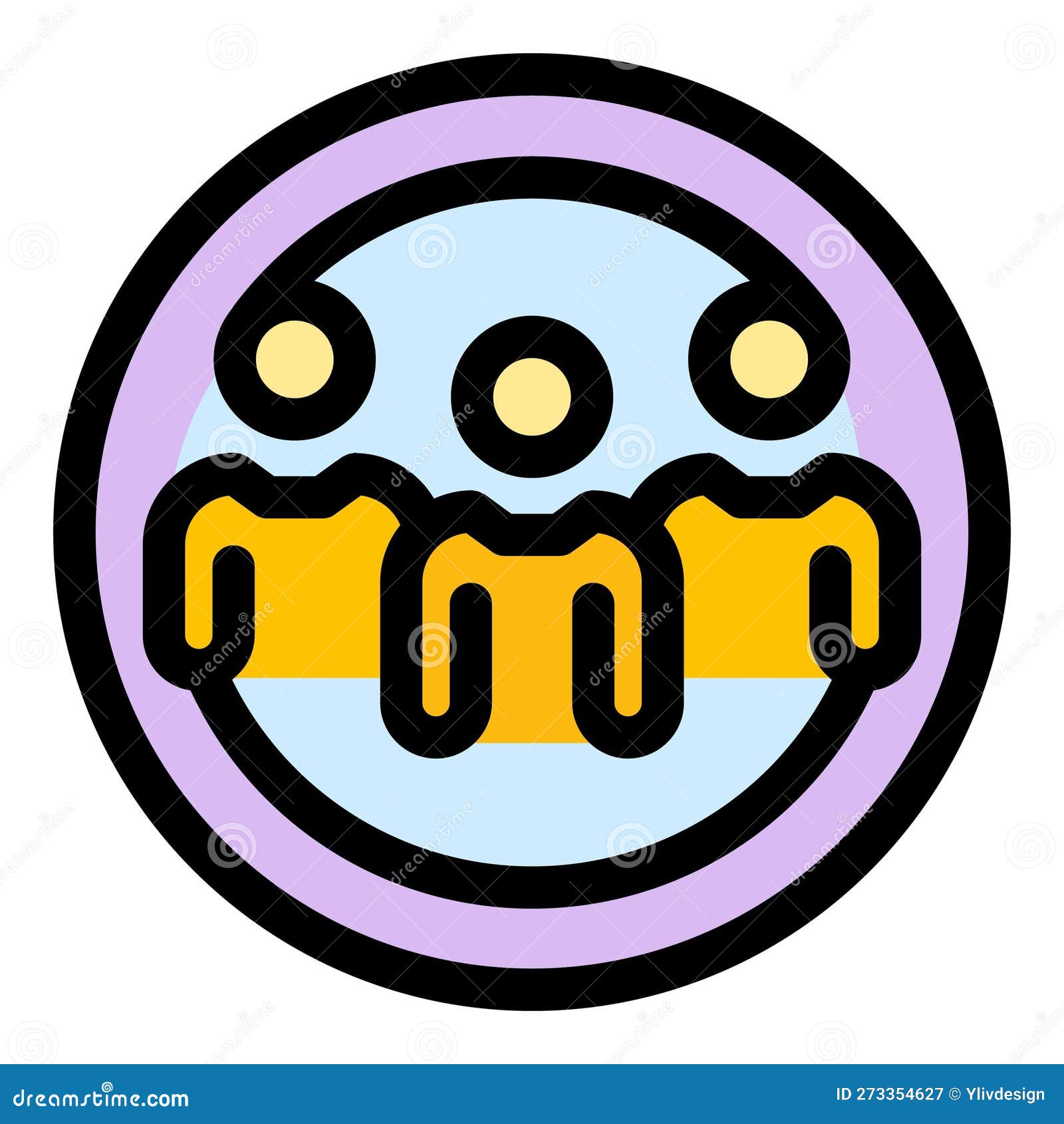 Anonymous Group Profile Silhouettes Diverse Team People Avatar User ...