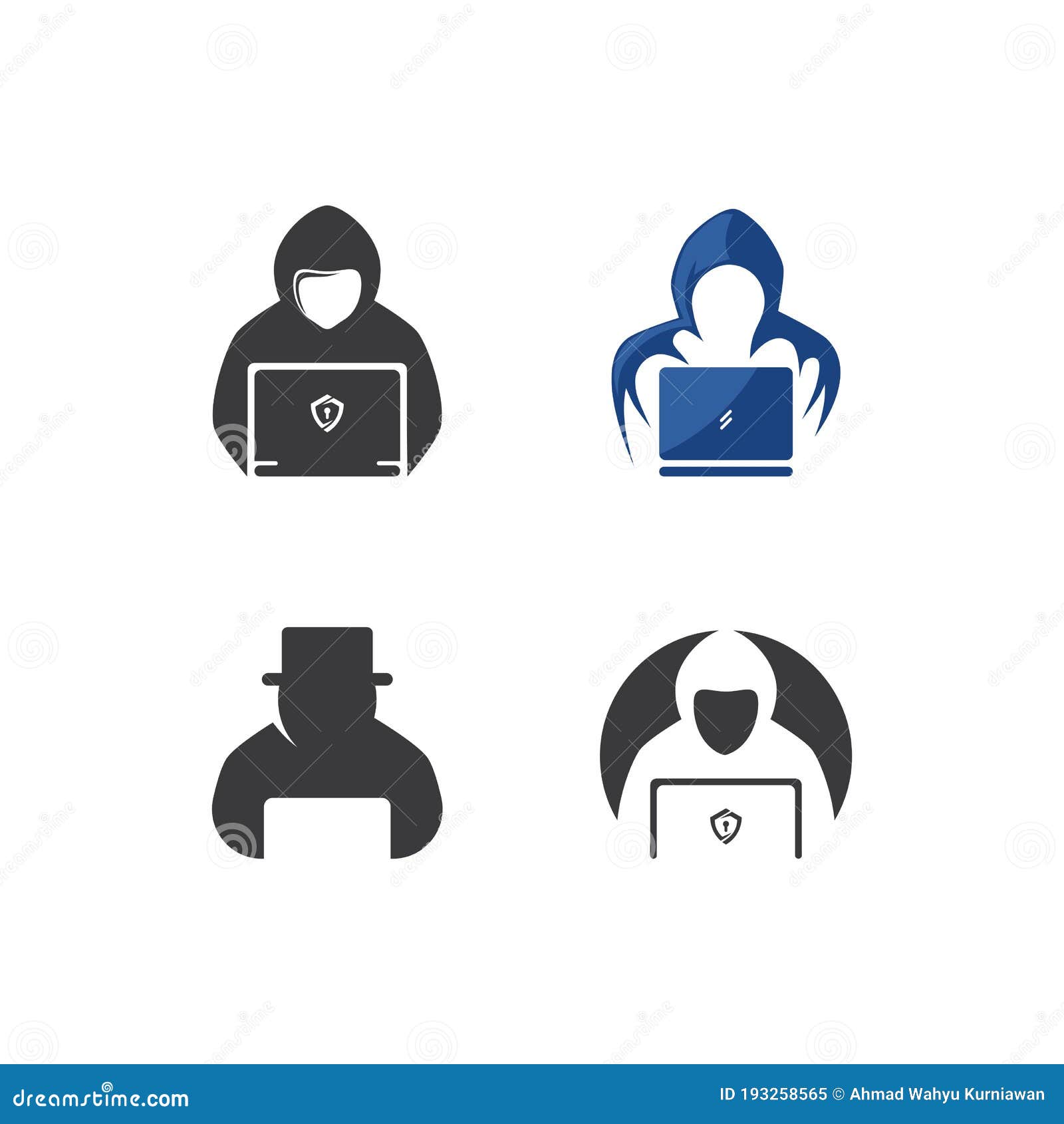 Anonymous hacker character stock vector. Illustration of anonymity ...
