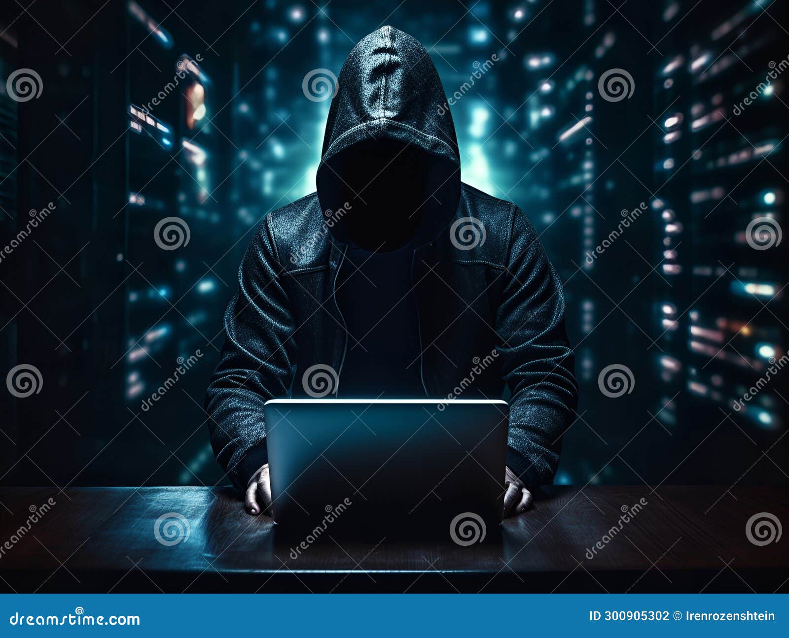 Anonymous Hacker In White Hoodie Embracing Ethical Hacking. Created ...