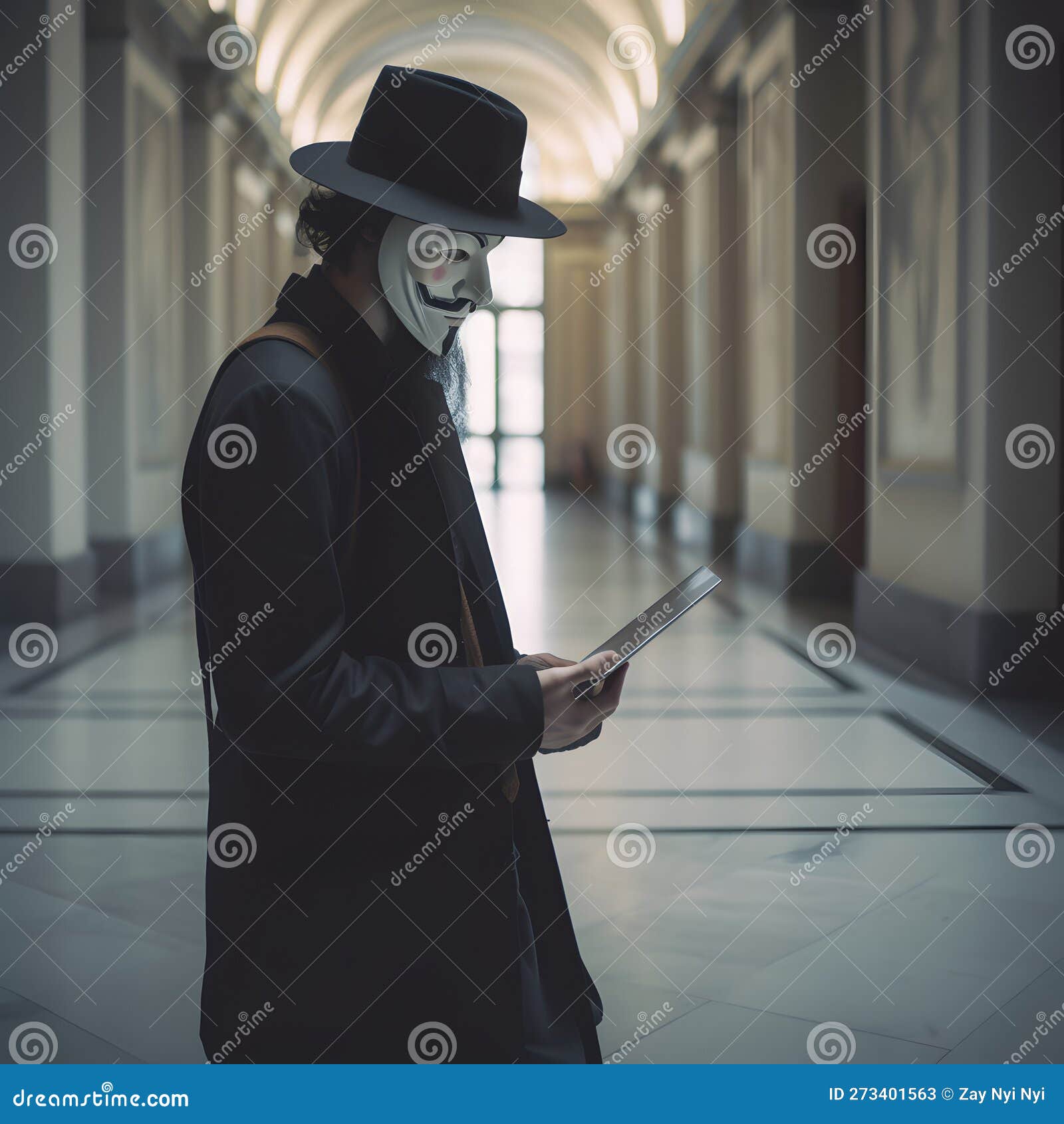 Anonymous Hacker. Concept of Black Hat, Unethical Hacking, Cybercrime ...