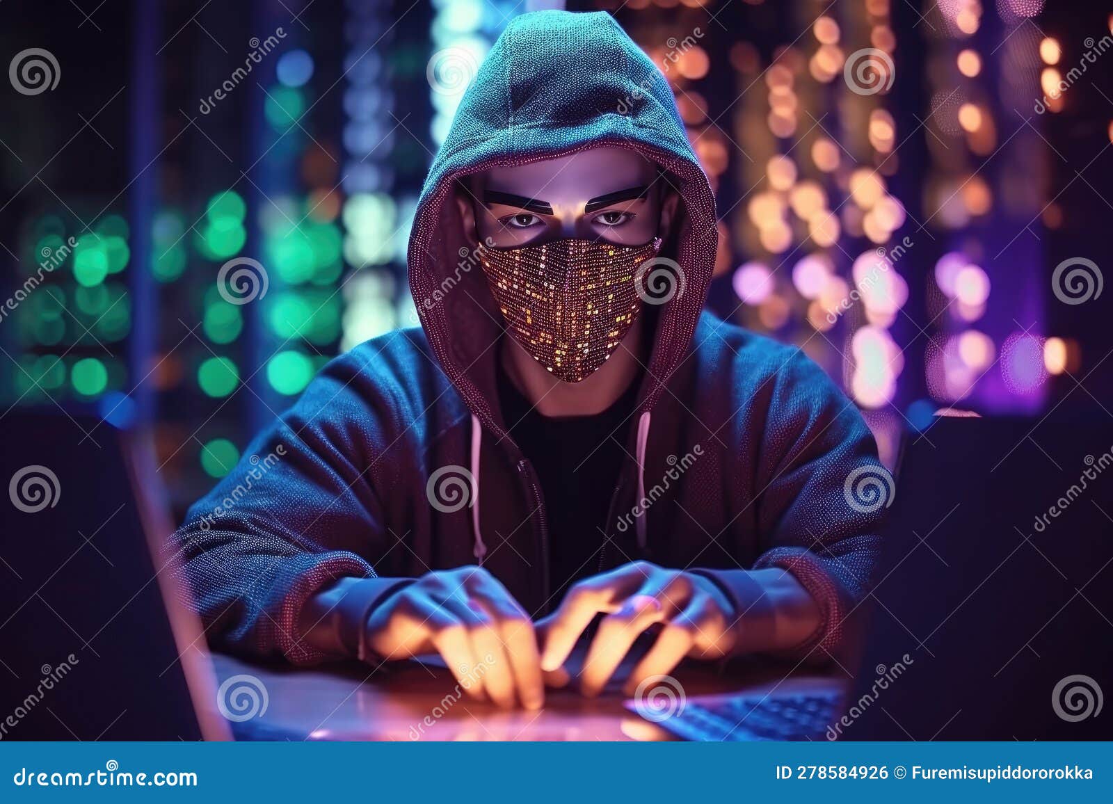 Anonymous Hacker. Concept of Hacking Cybersecurity, Cybercrime ...