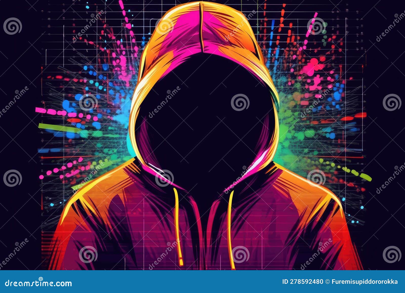 Anonymous Hacker Concept Of Hacking Cybersecurity Cybercrime