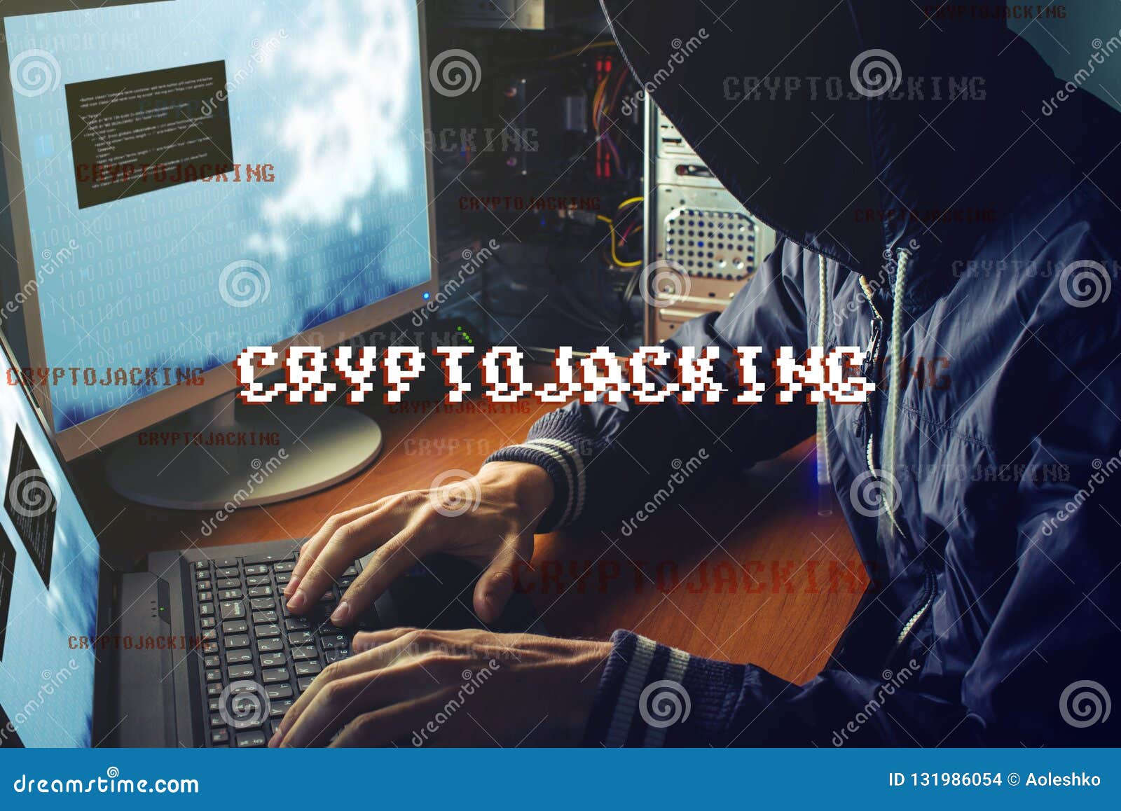 Anonymous Hacker without a Face is Trying To Steal Cryptocurrency Using ...