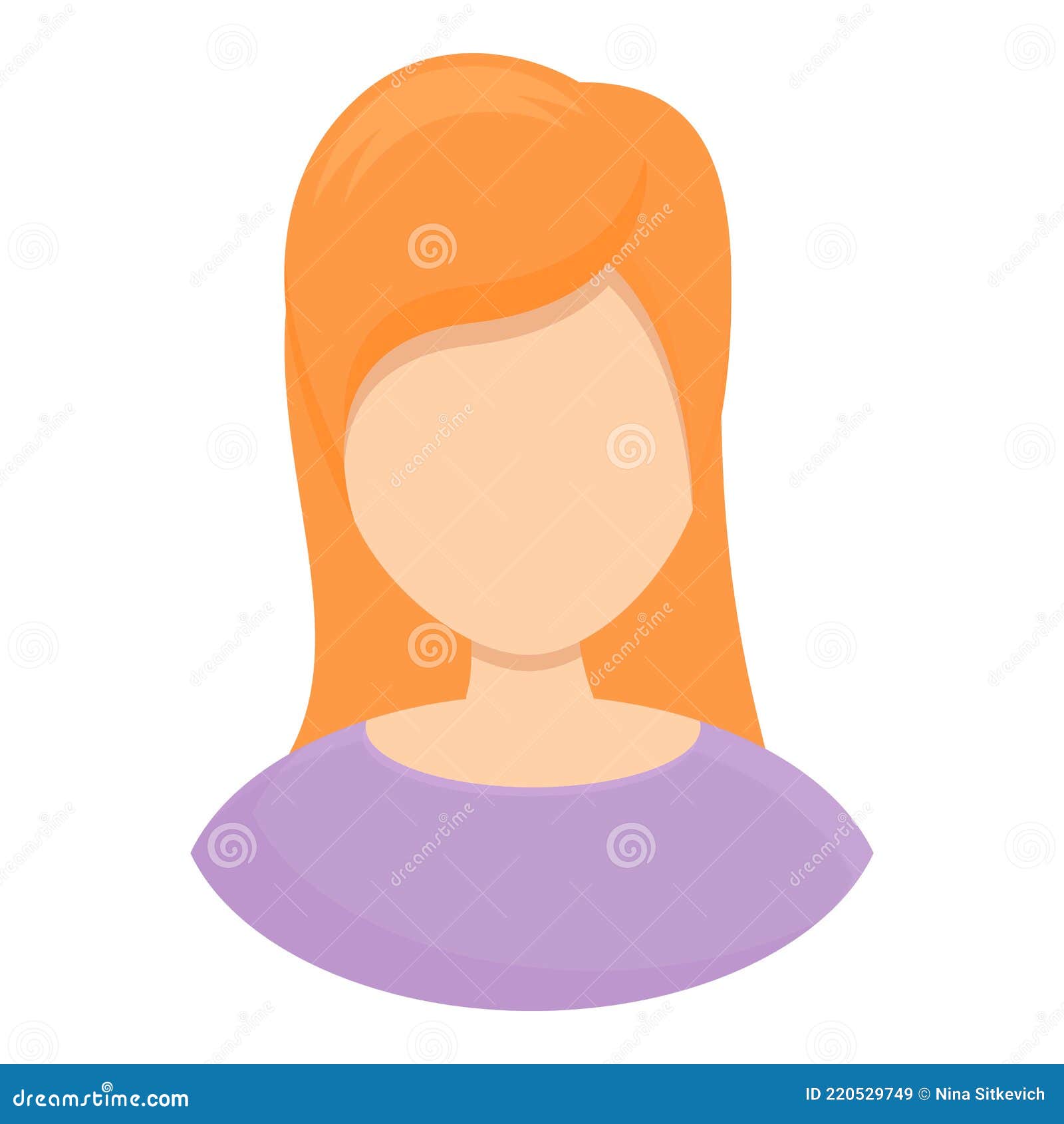 Anonymous Head Icon, Cartoon Style Stock Vector - Illustration of ...