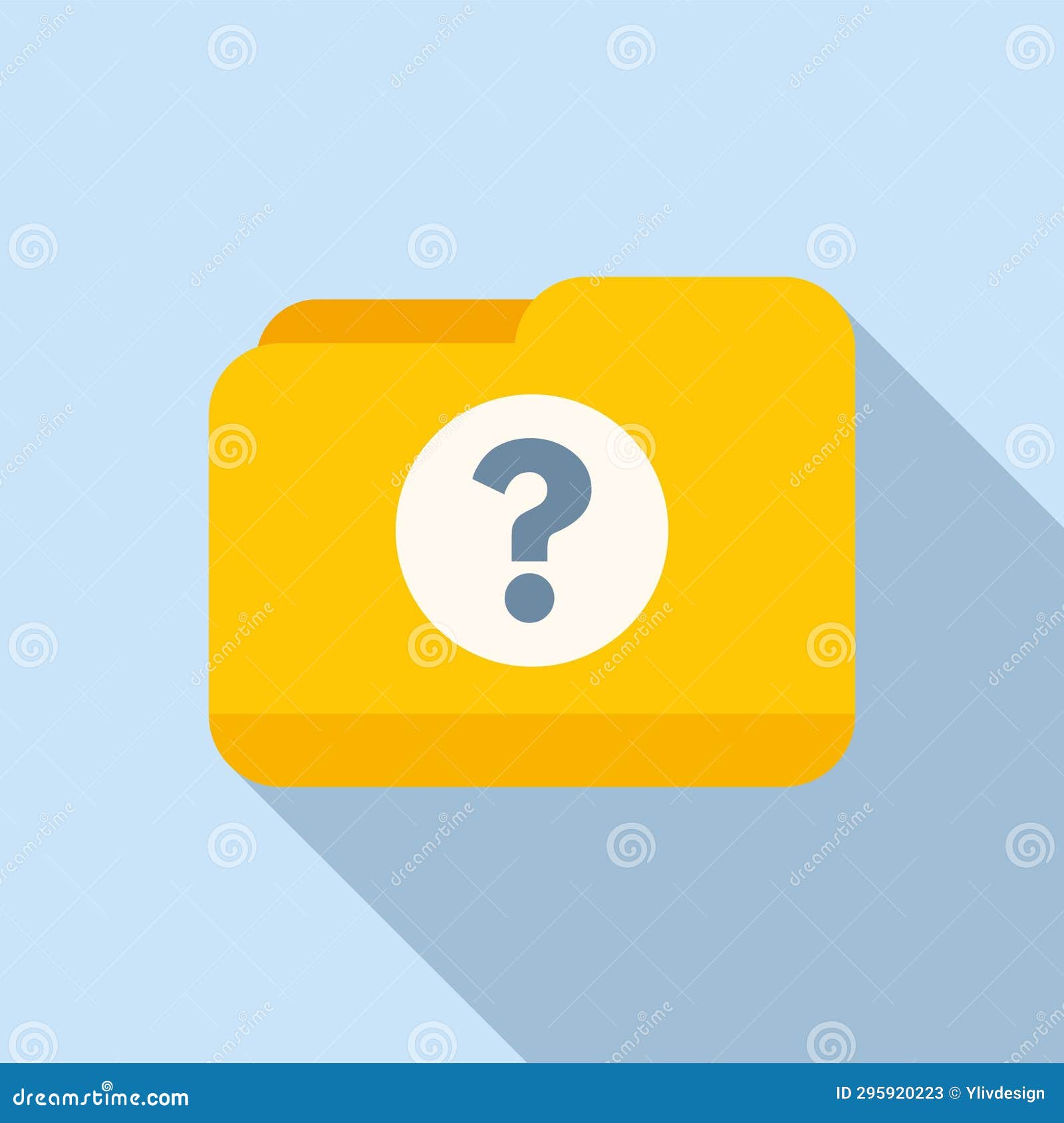 Anonymous Hidden Folder Icon Flat Vector. Data Undercover Stock Image ...