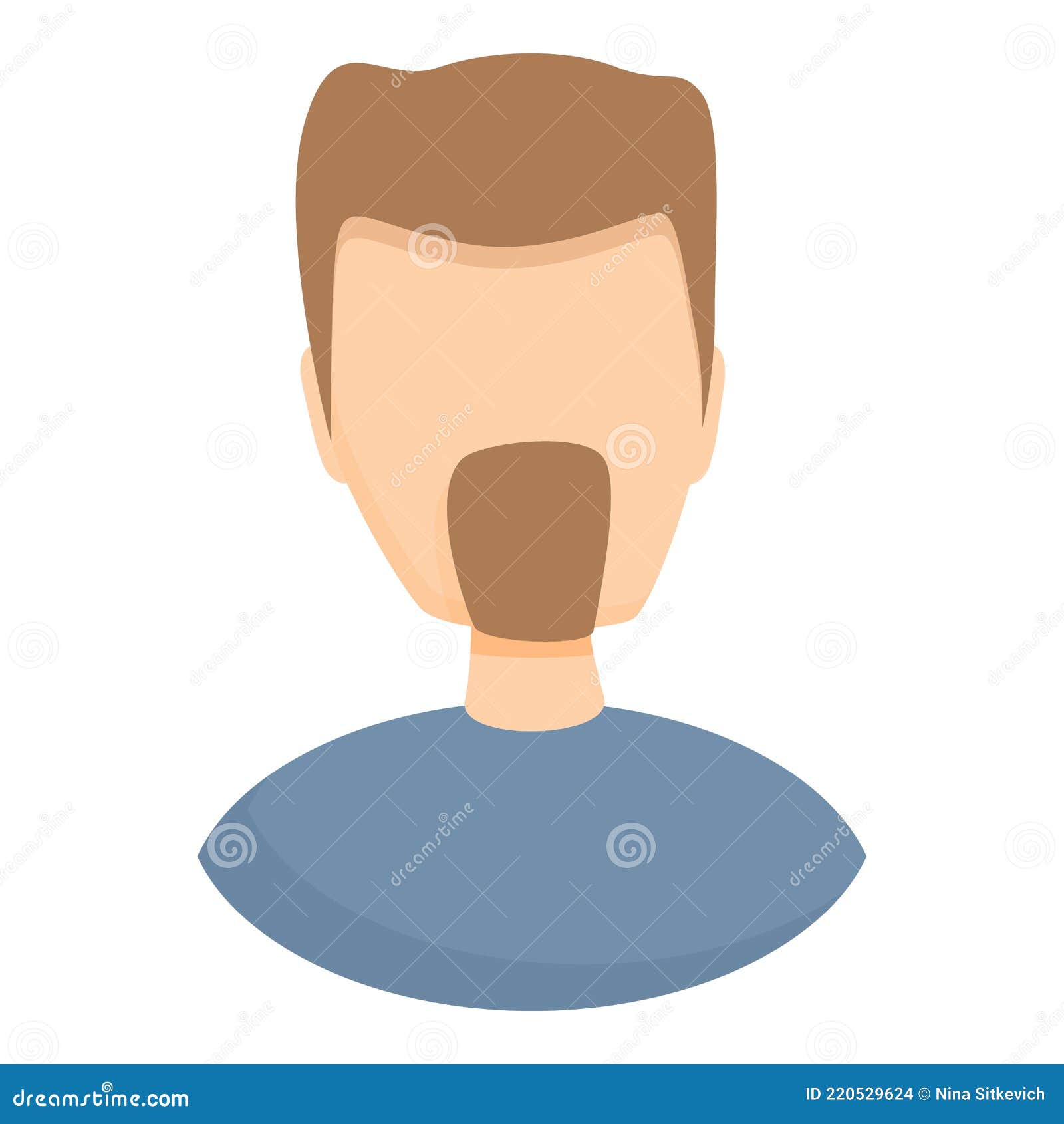 Anonymous Identity Icon, Cartoon Style Stock Vector - Illustration of ...