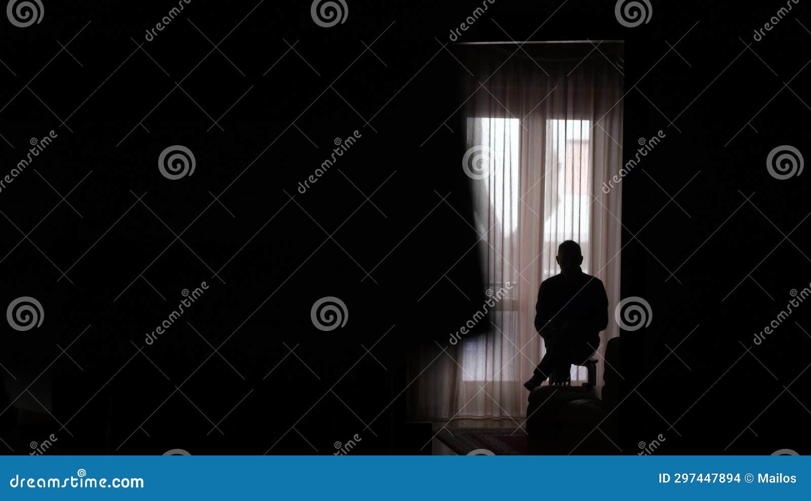 Anonymous Interview Silhouette for Conceptual Use Stock Footage - Video ...