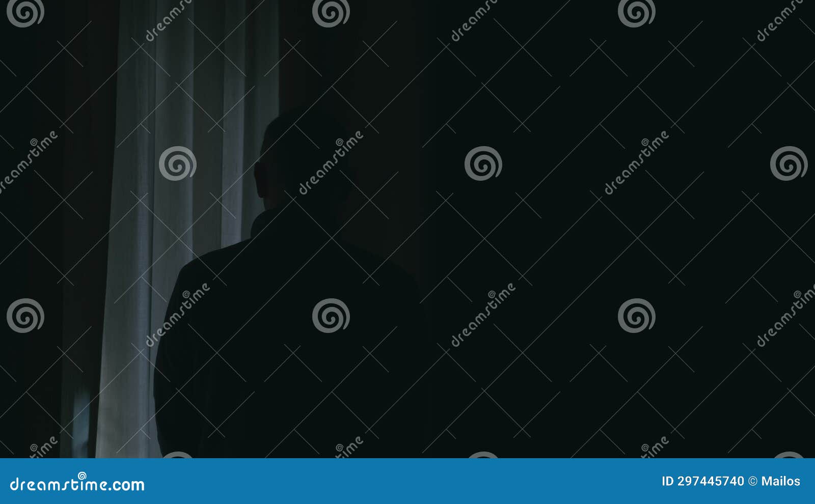 Anonymous Interview Silhouette for Conceptual Use Stock Footage - Video ...