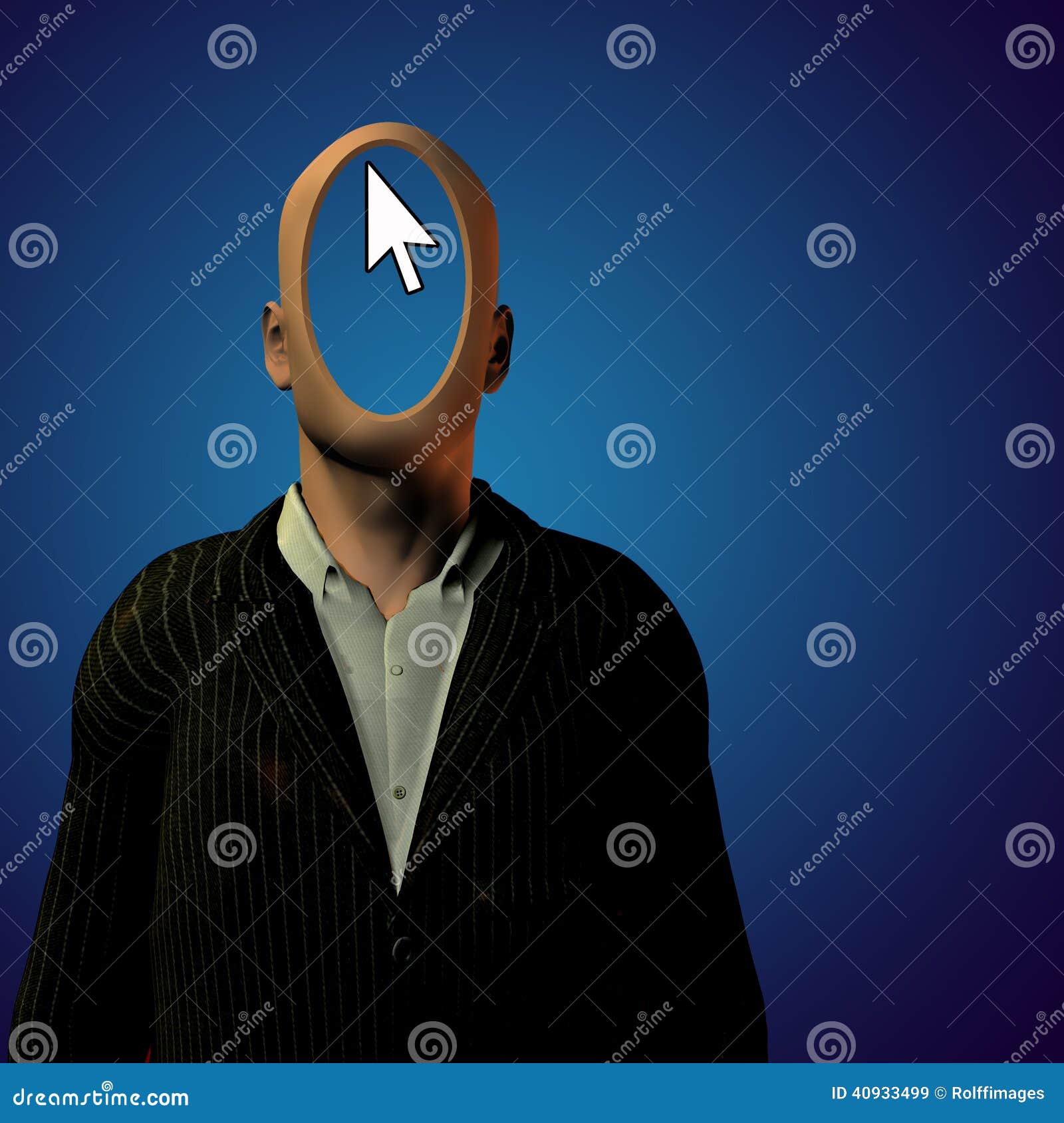 Anonymous stock illustration. Illustration of computer - 40933499
