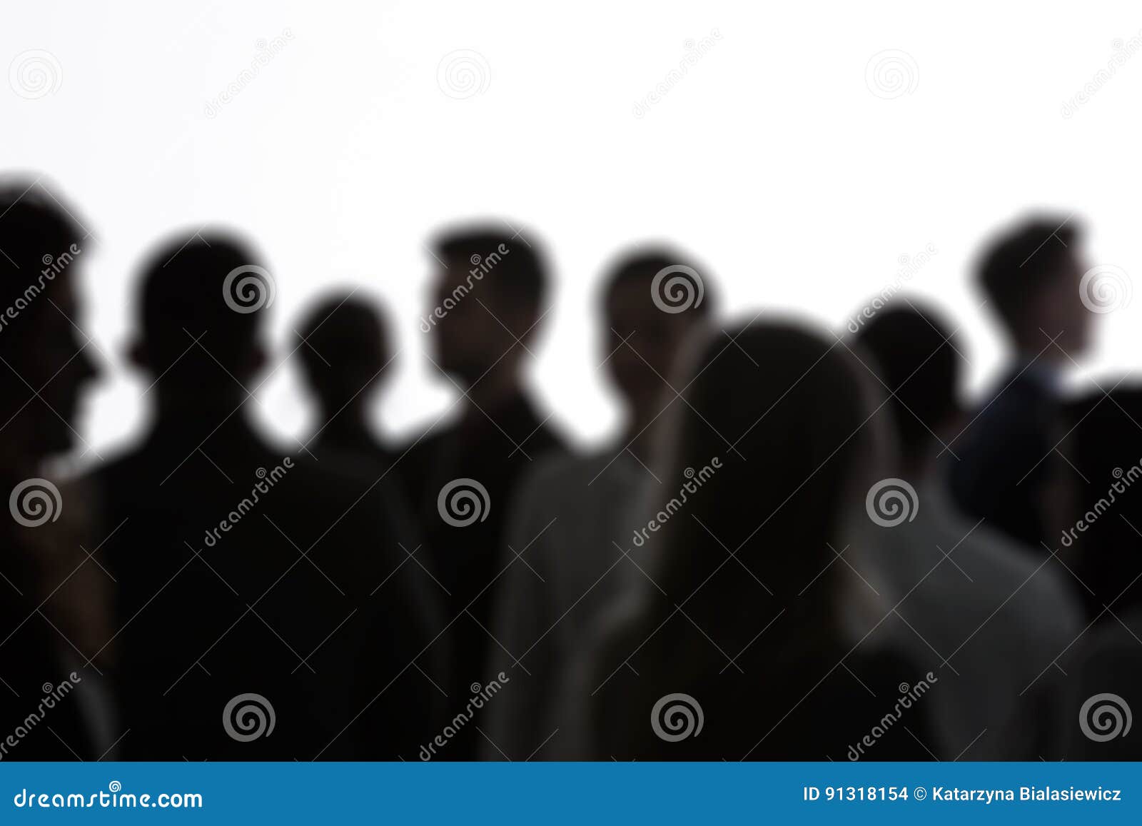 Anonymous people standing stock photo. Image of crowd - 91318154