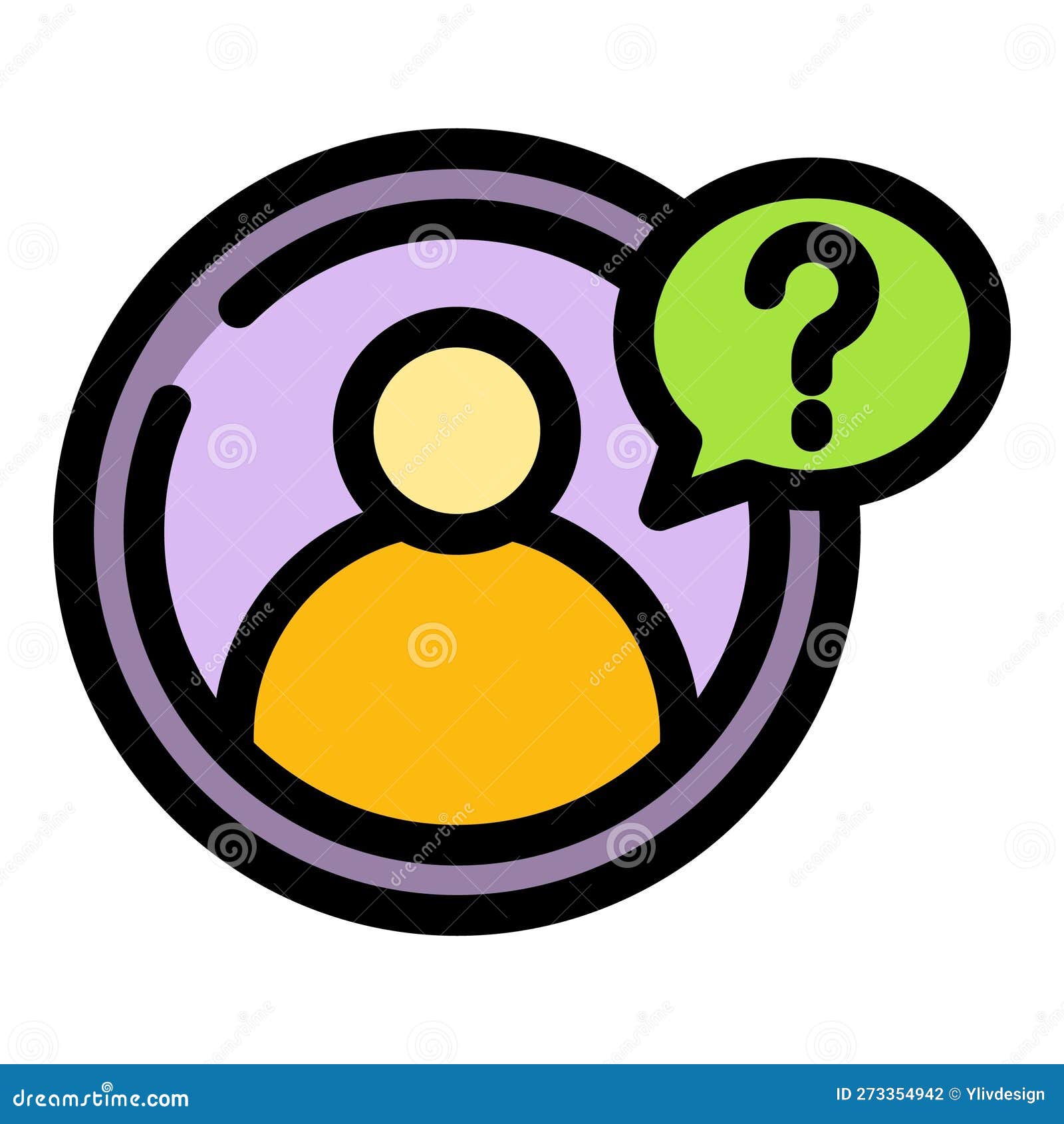 Anonymous Person Icon Vector Flat Stock Vector - Illustration of ...