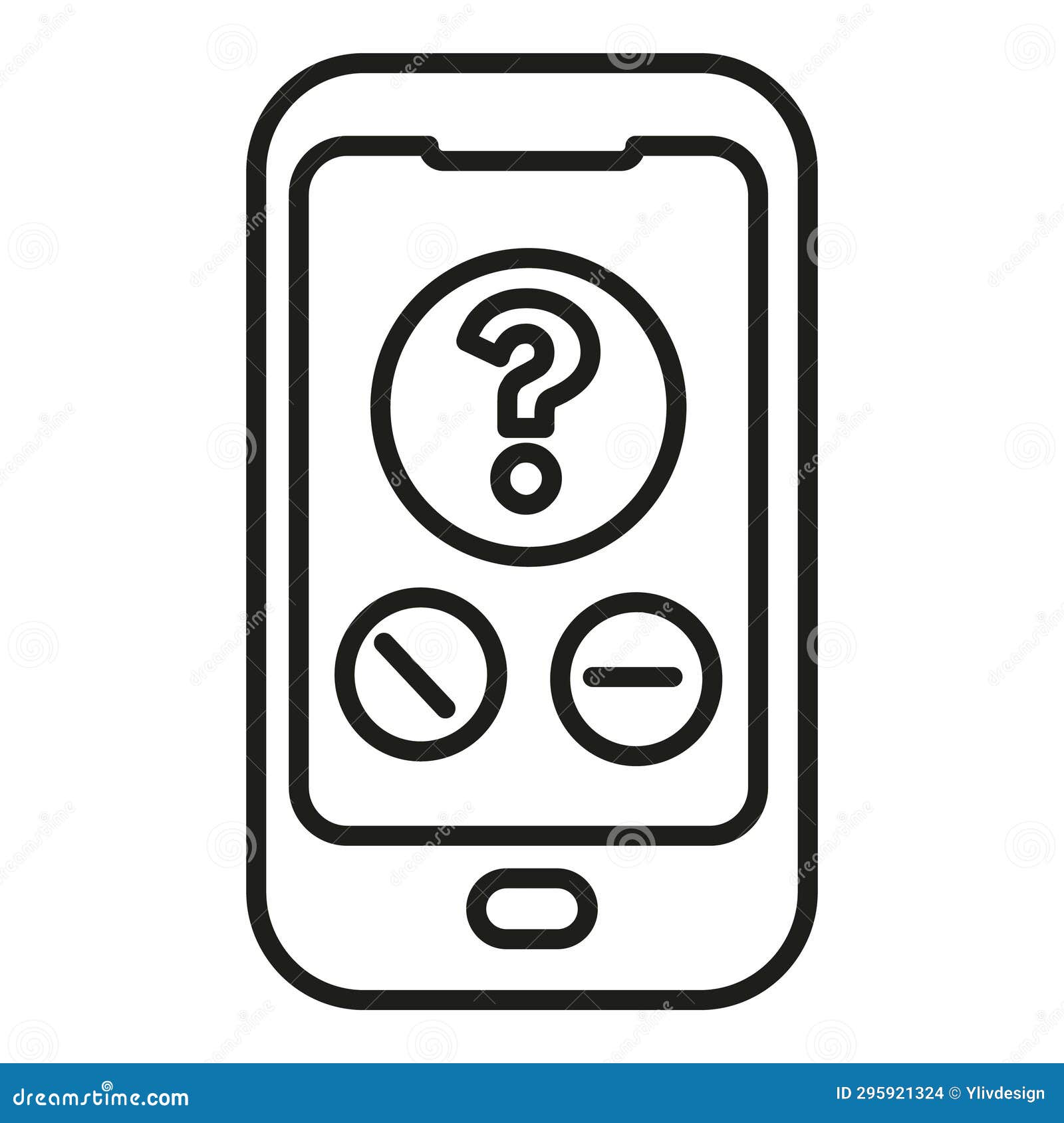 Anonymous Phone Call Icon Outline Vector. Face Mark User Stock ...