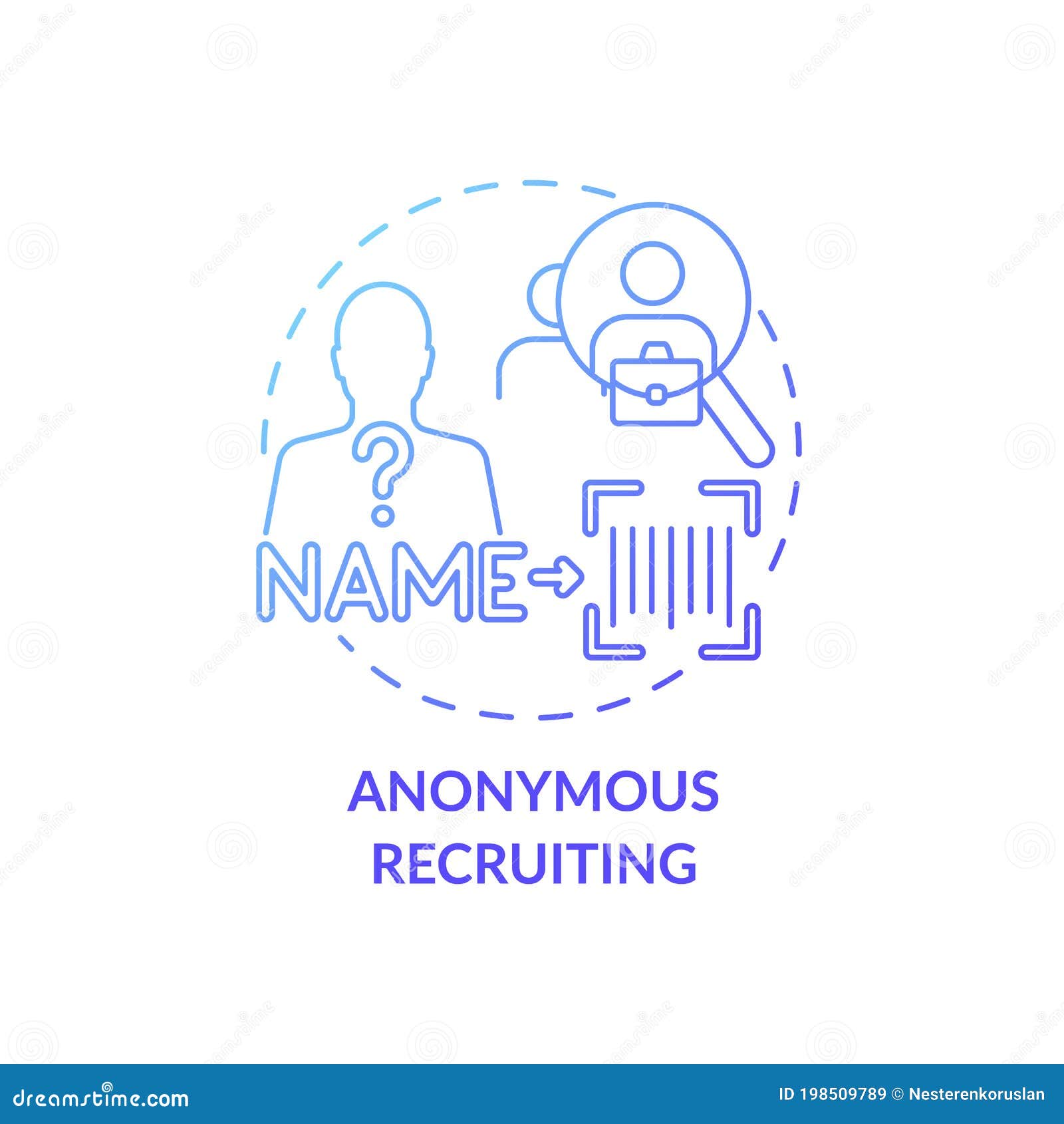 Anonymous Gender Neutral Face Avatar. Incognito Head Silhouette Vector ...