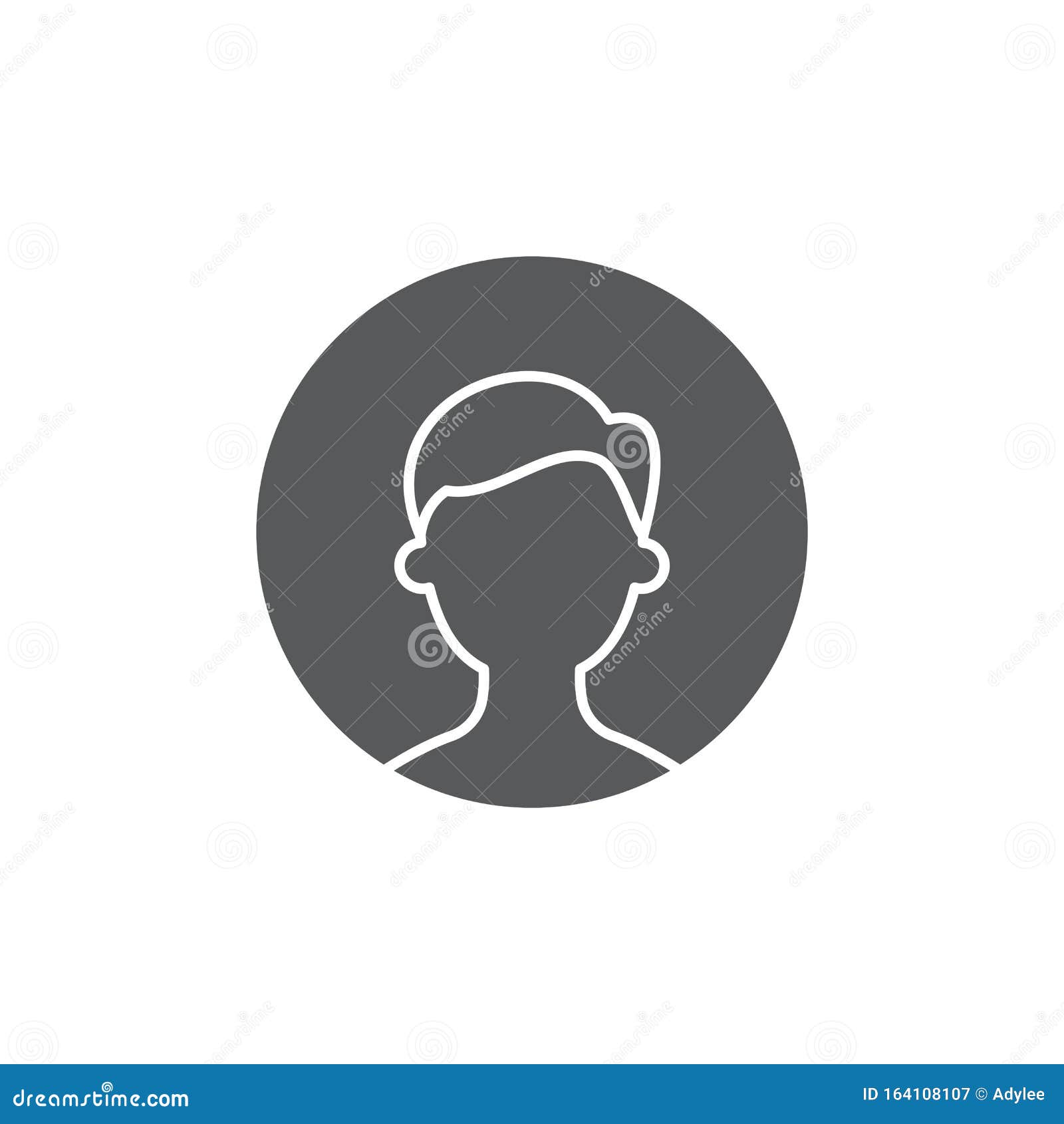 Anonymous Sign Vector Icon Symbol Isolated Background Stock Vector ...