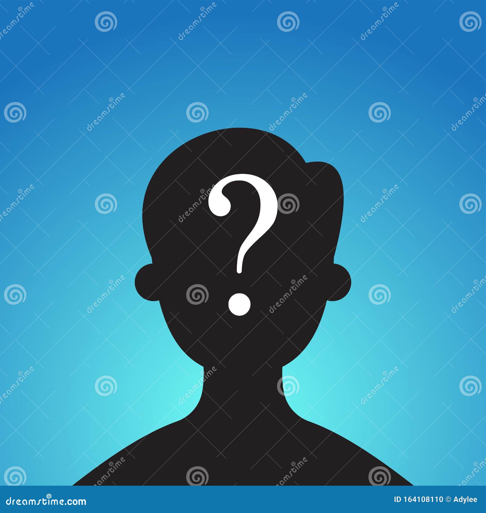 Anonymous Sign Vector Icon Symbol Isolated Background Stock Vector ...
