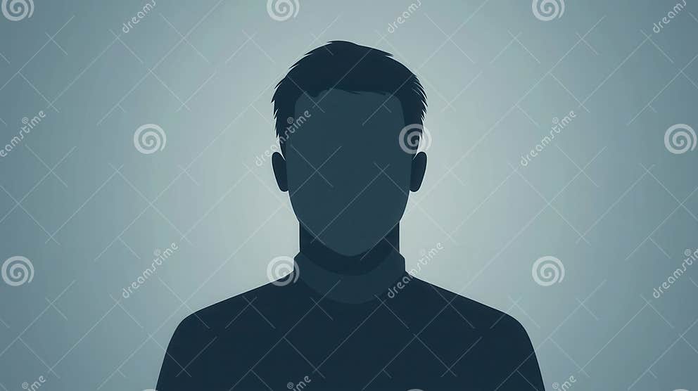 Anonymous User Icon Design for Profile Avatar or Placeholder Image ...