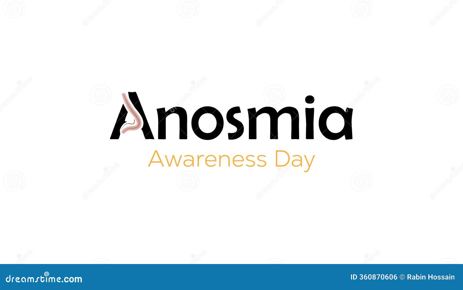 Anosmia Awareness Day Vector | CartoonDealer.com #265827484