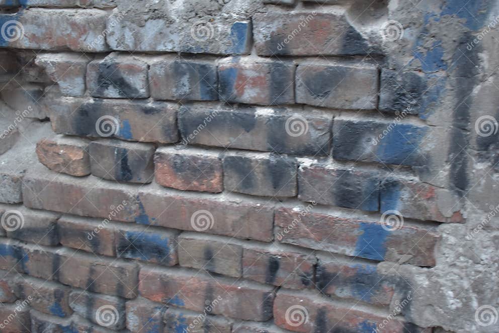 Another brick in the wall stock image. Image of grafity - 191673027