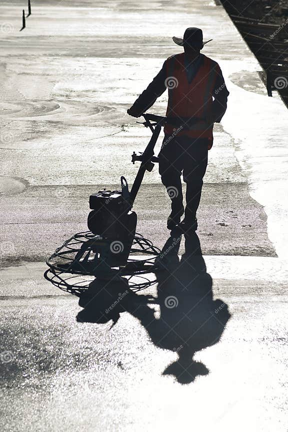 Another concrete pour stock image. Image of machinery - 44455465