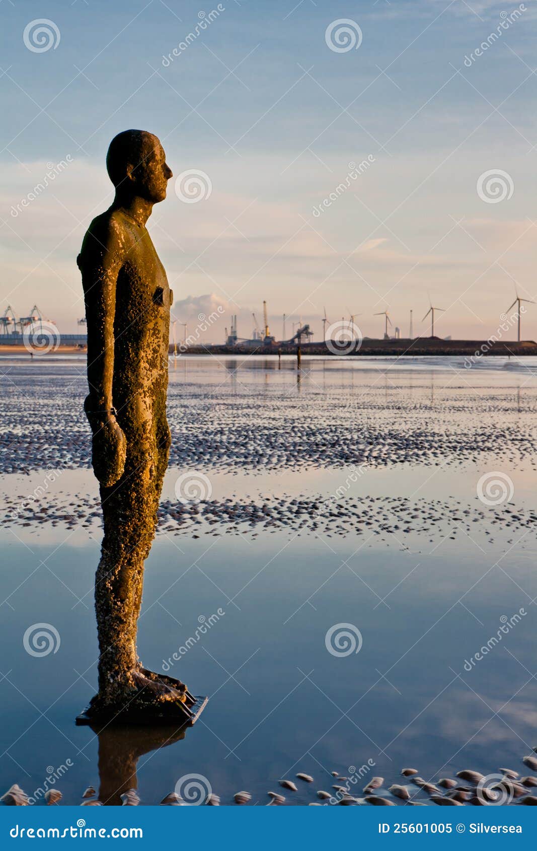 Another Place Iron Sculpture 2 Editorial Image - Image of anthony ...