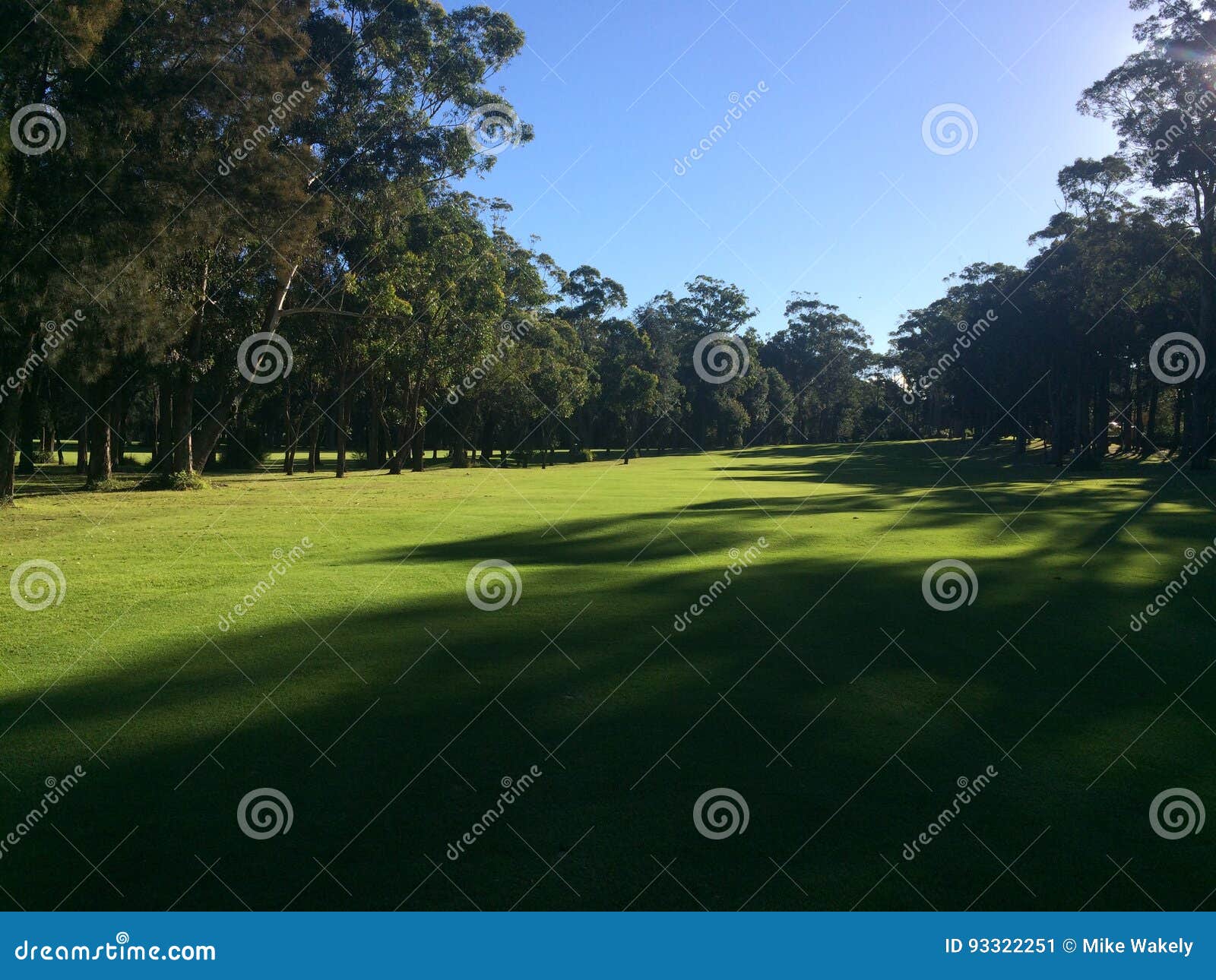 Another round of golf stock image. Image of mollymook - 93322251