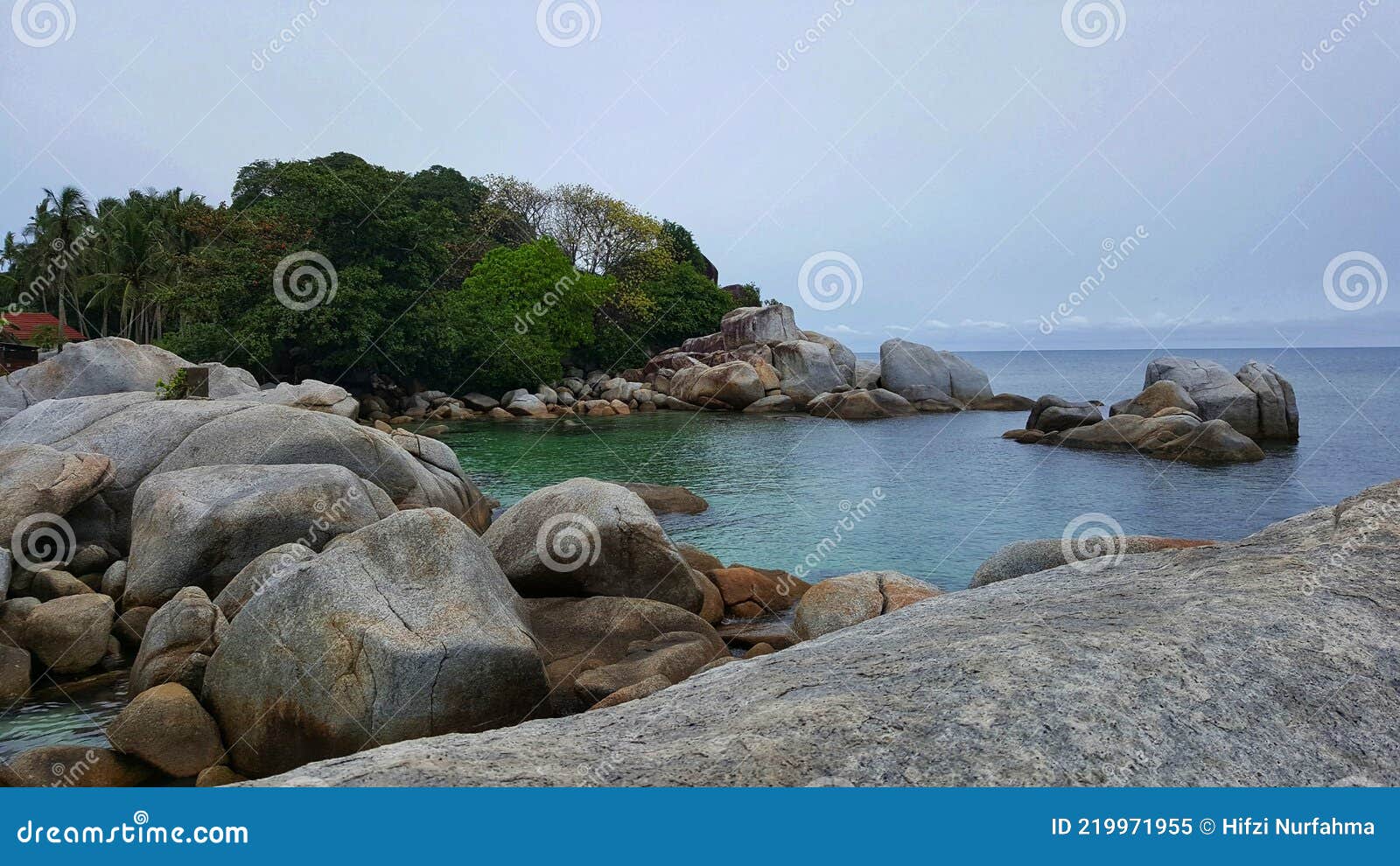 Another side of beach stock image. Image of cove, rock - 219971955
