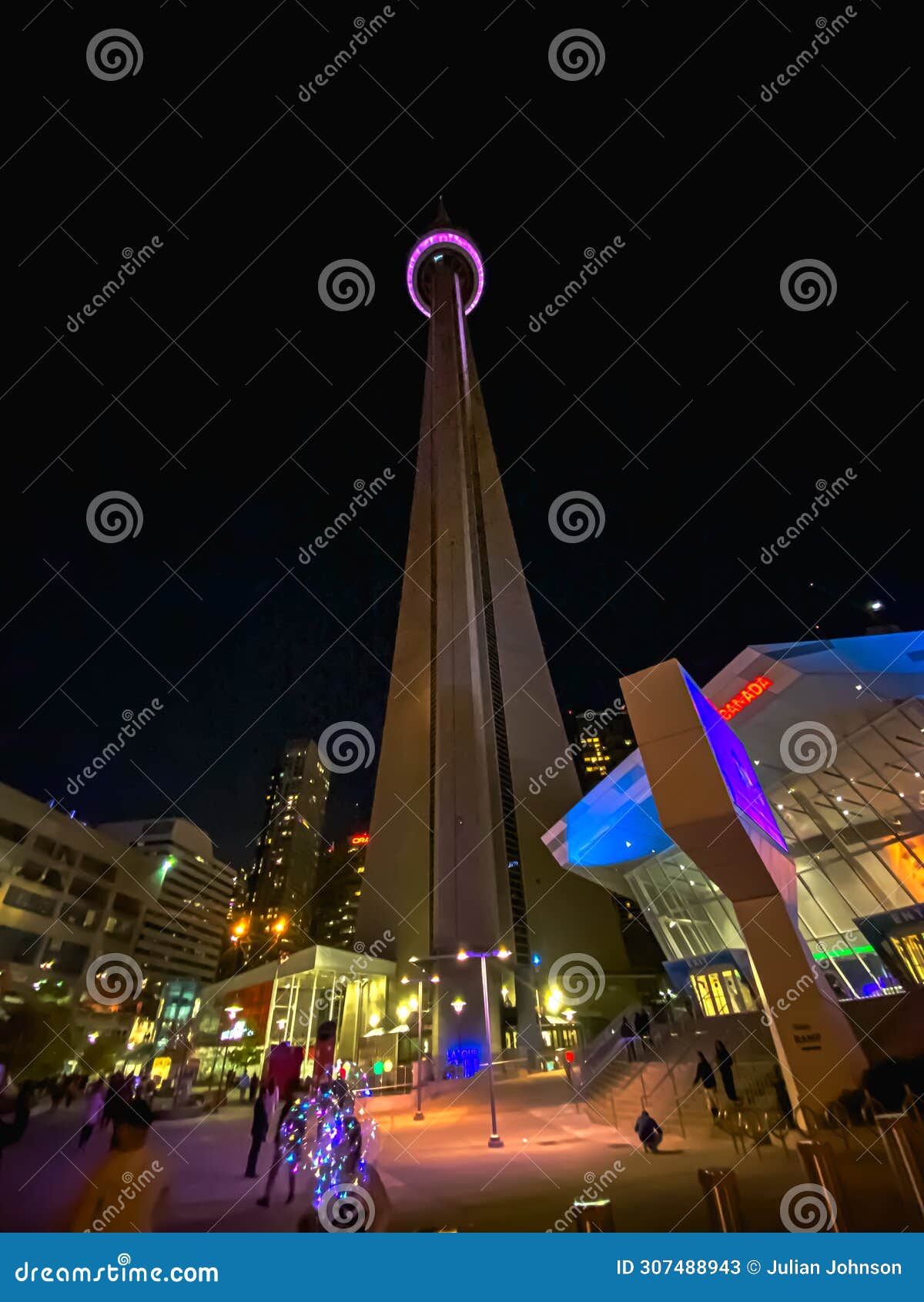Another Splendid Night in Toronto. Editorial Stock Photo - Image of ...
