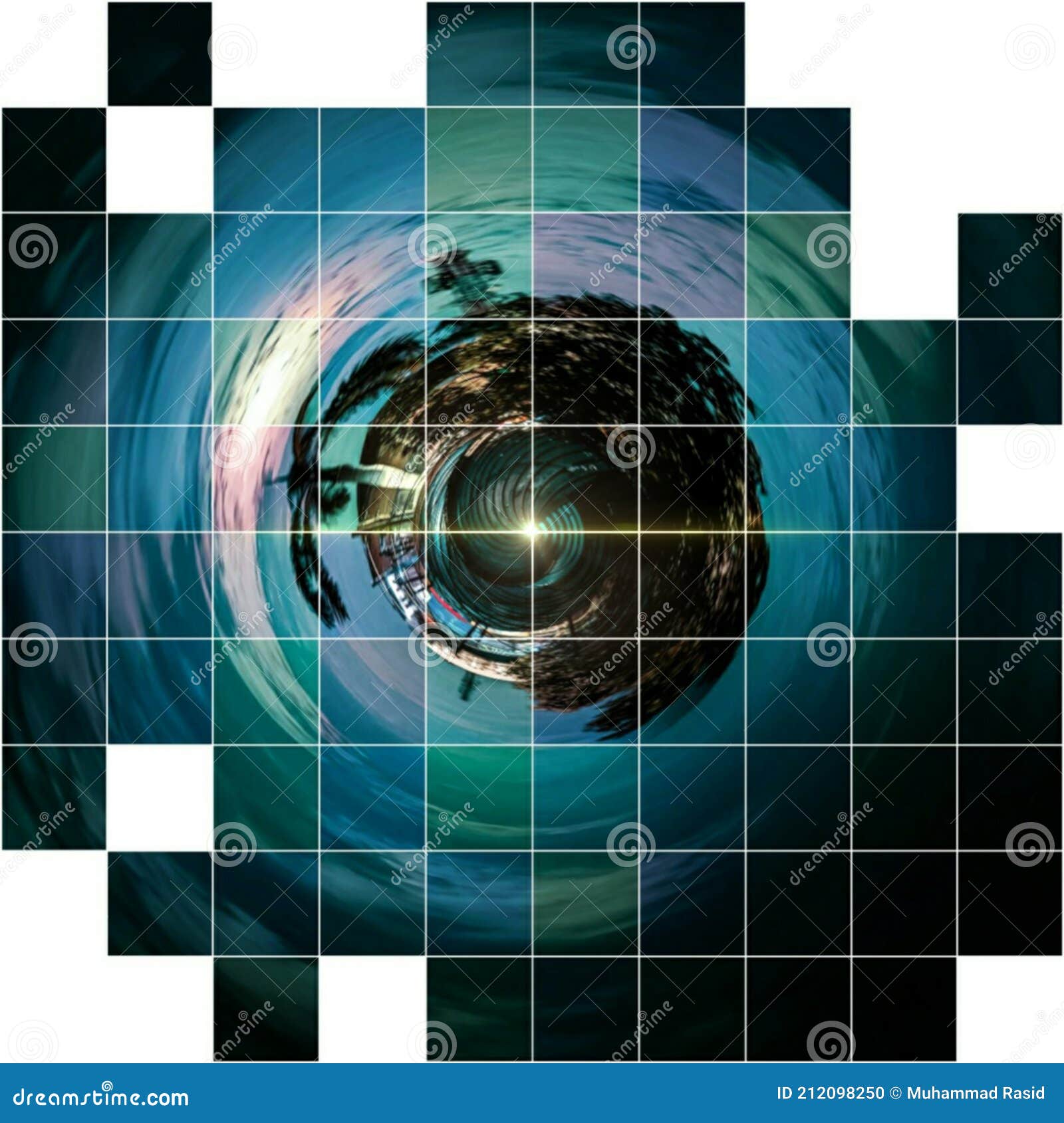 Another Viewpoint of the City Stock Illustration - Illustration of ...