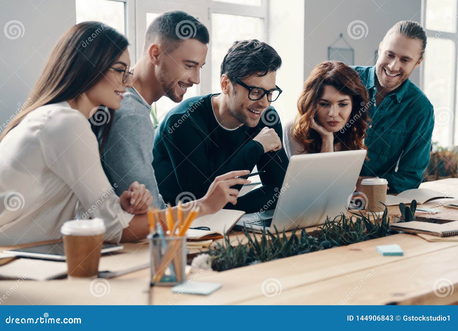 Another working day. stock image. Image of casual, employee - 144906843