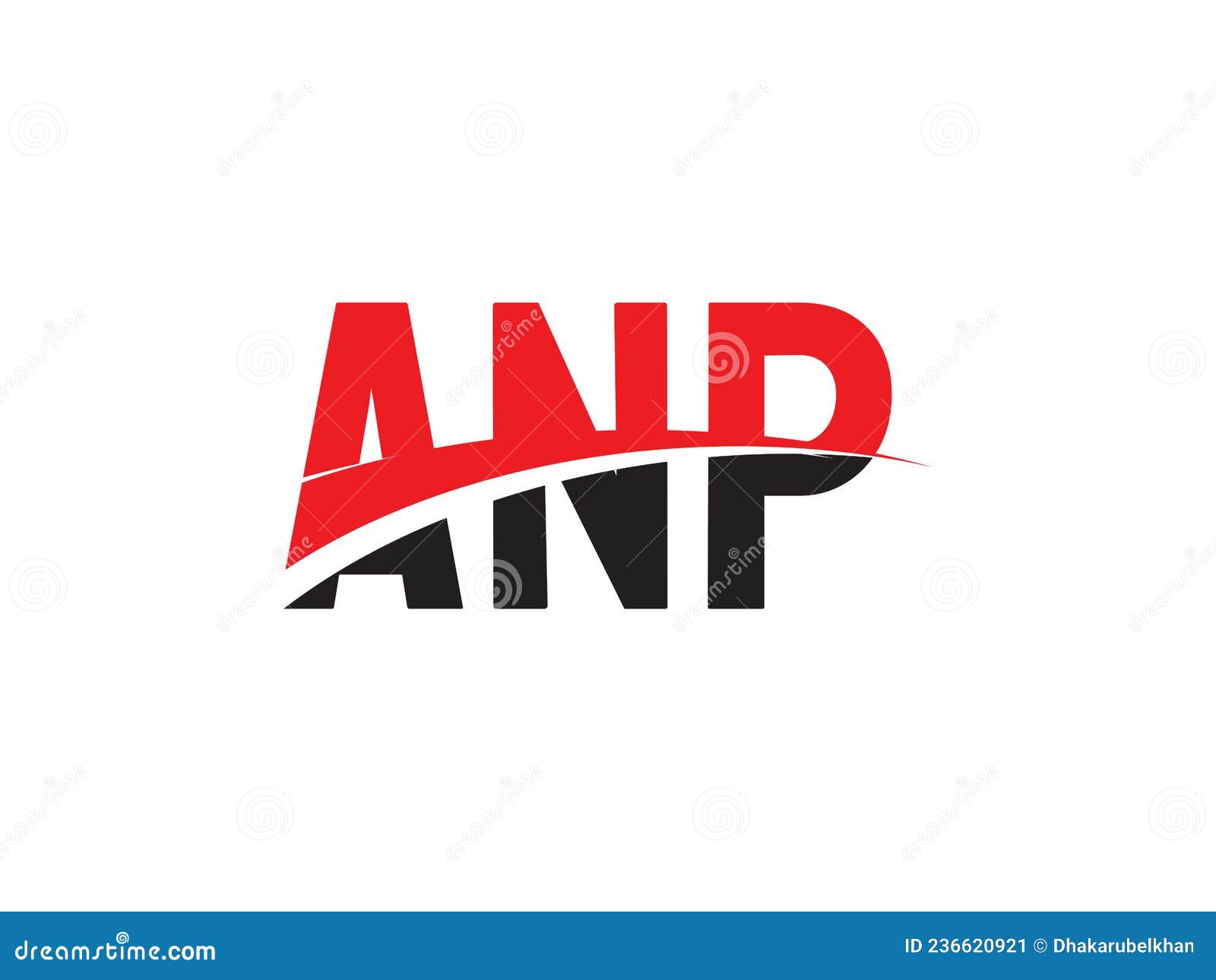 ANP Letter Initial Logo Design Vector Illustration Stock Vector ...