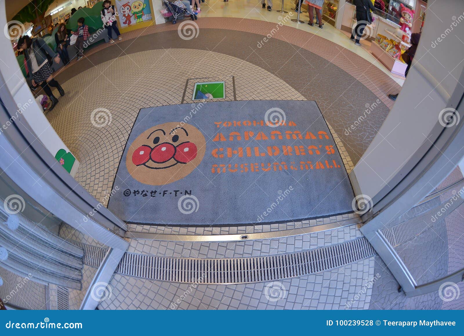 Anpanman museum yokohama redaktionell arkivfoto. Bild av gyckel - 100239528