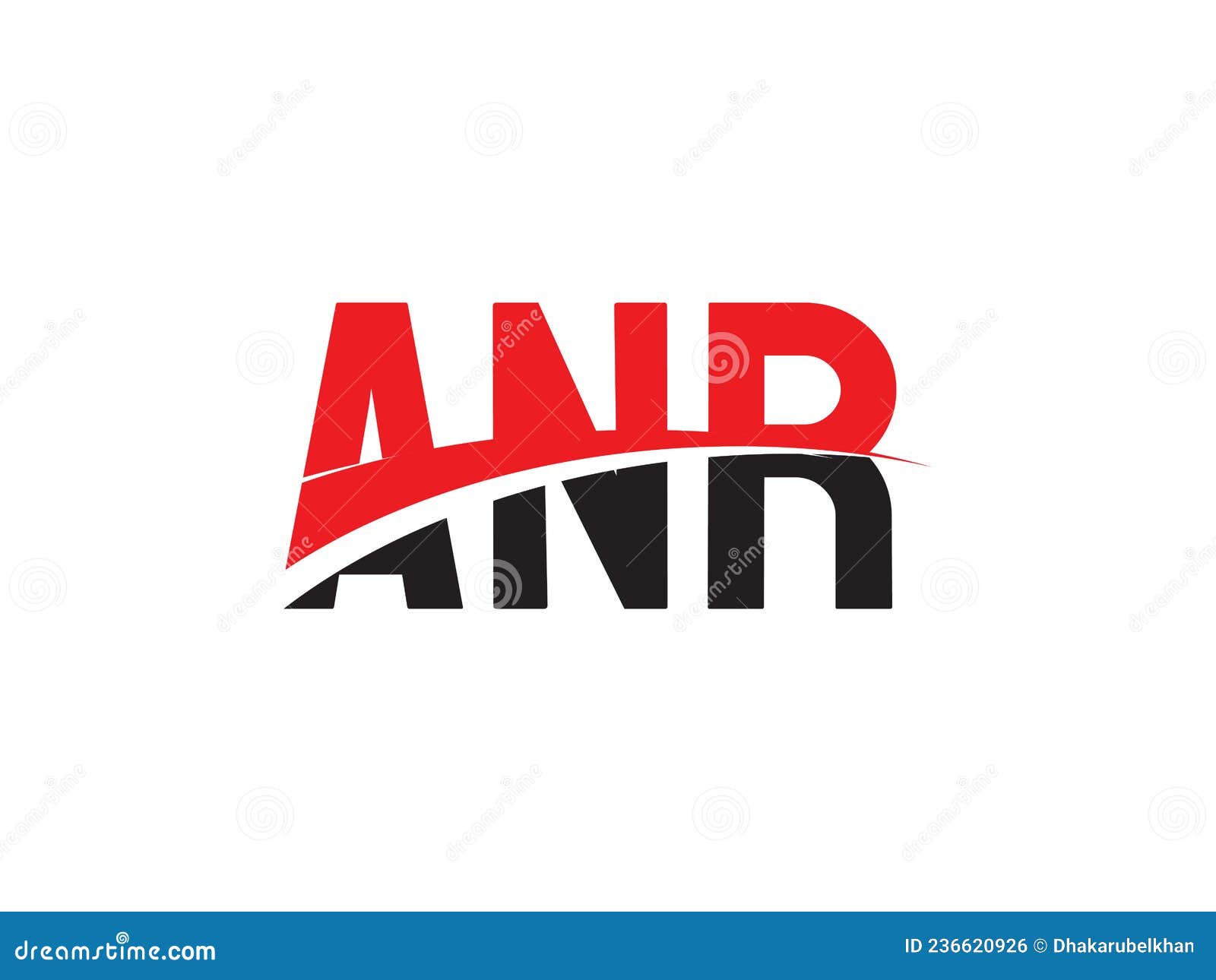 ANR Letter Initial Logo Design Vector Illustration Stock Vector ...