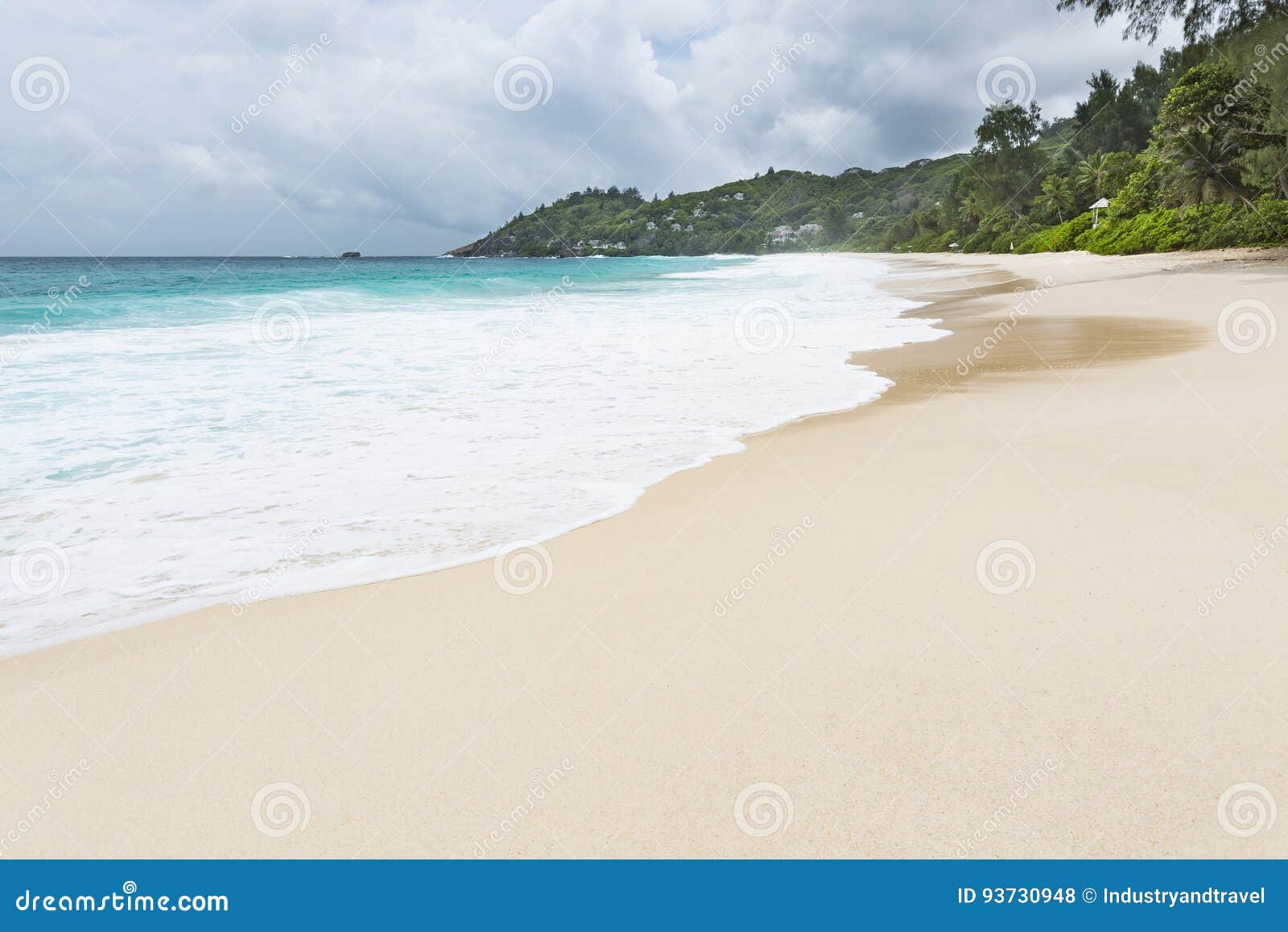 Anse Intendance, Mahe, Seychelles Stock Photo - Image of beach ...