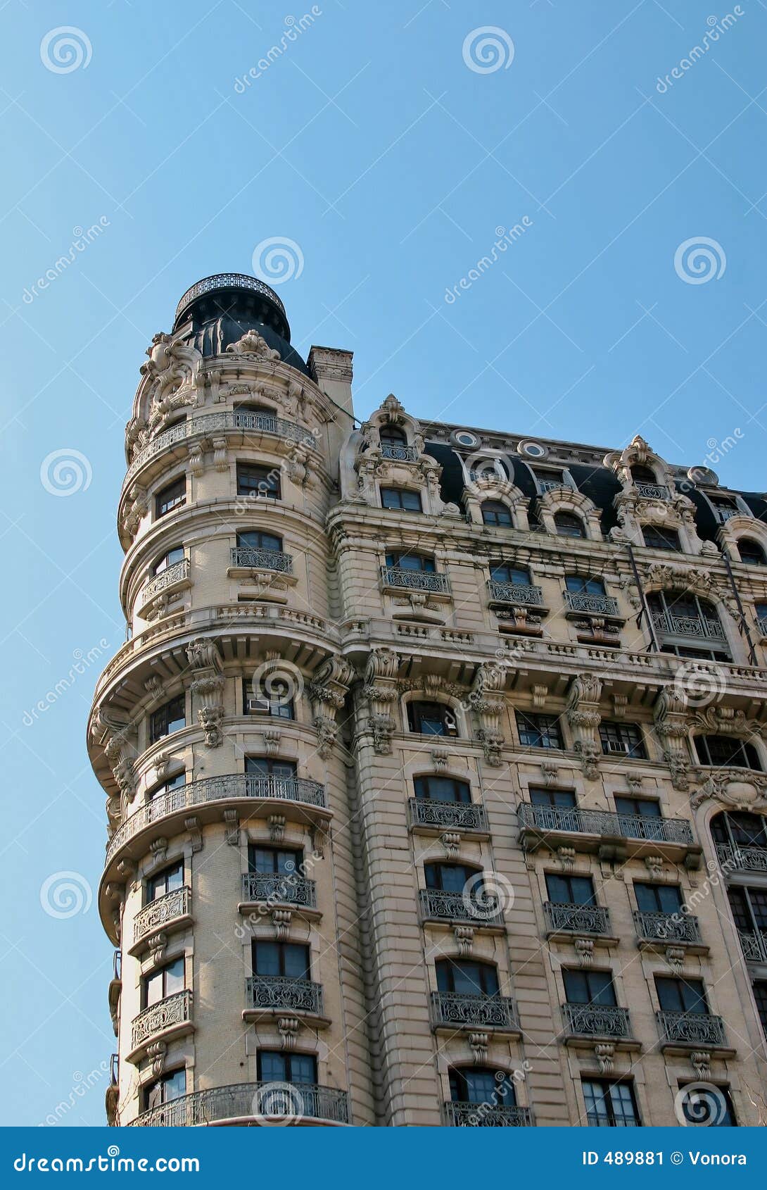 Ansonia building stock image. Image of hotel, dwelling - 489881