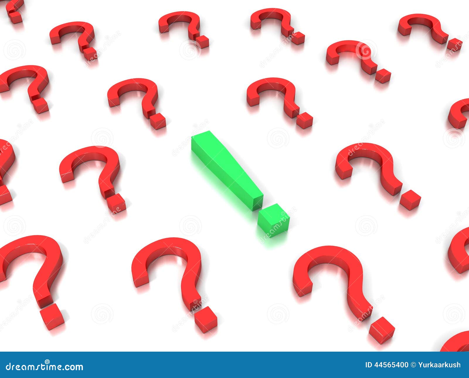 Answer stock illustration. Illustration of generated - 44565400