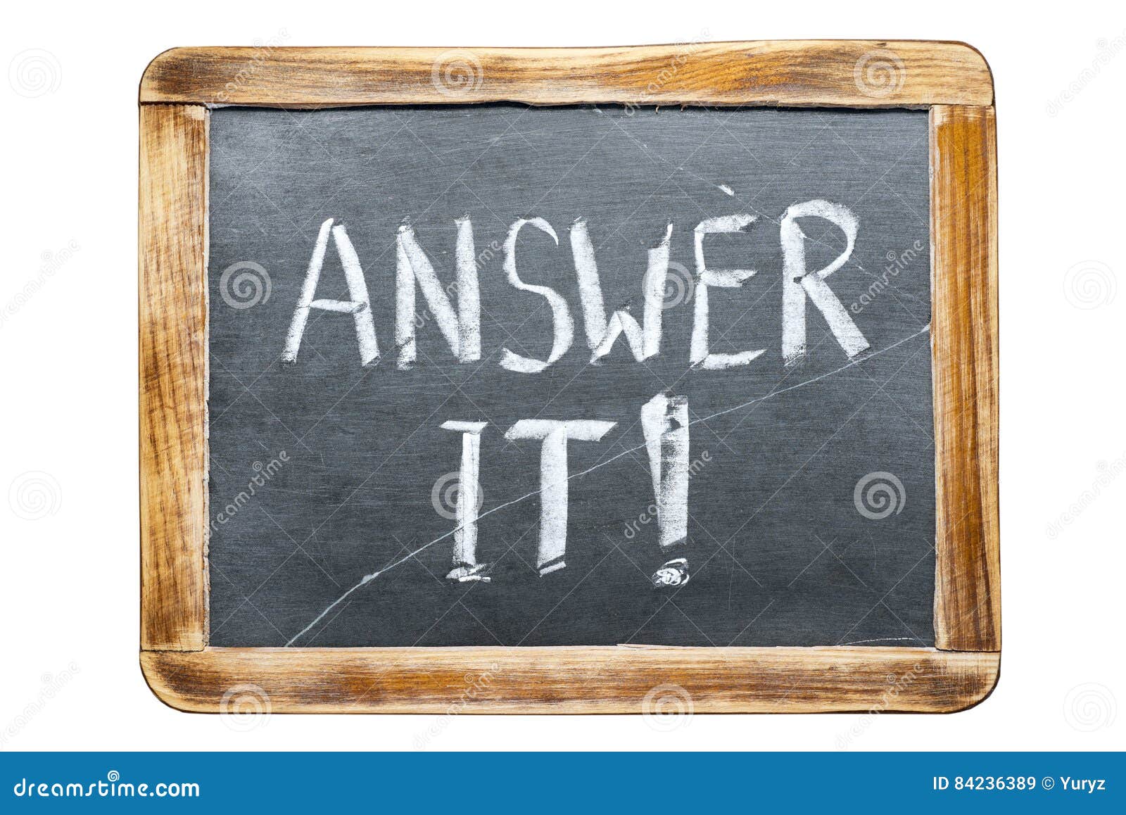 Answer it fr stock image. Image of wooden, determination - 84236389