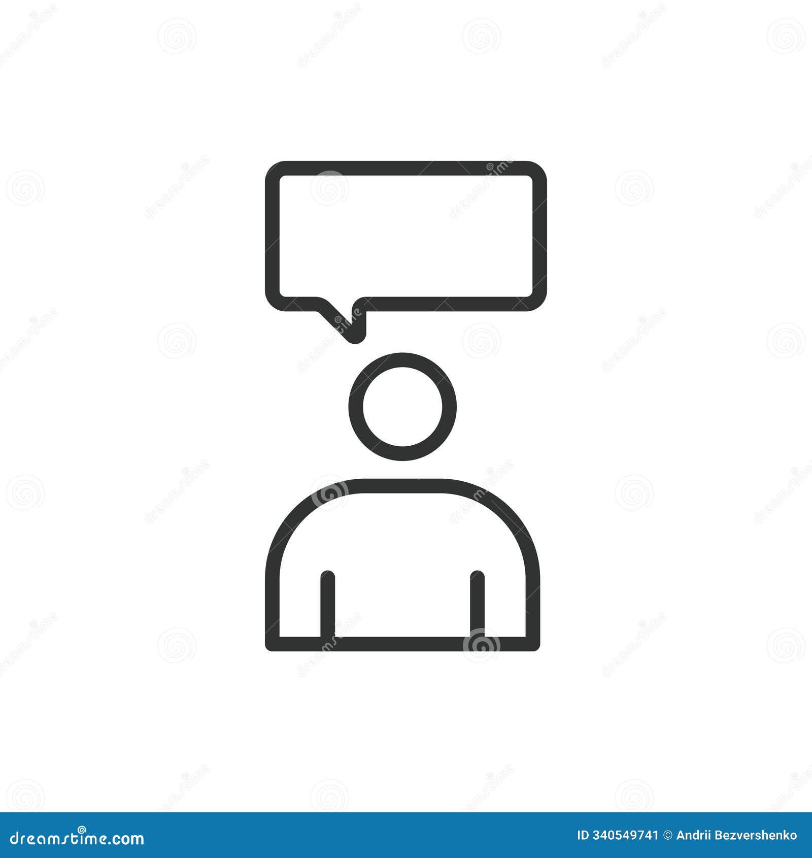 Answer Icons, in Line Design. Answer Icons, Response, Communication ...