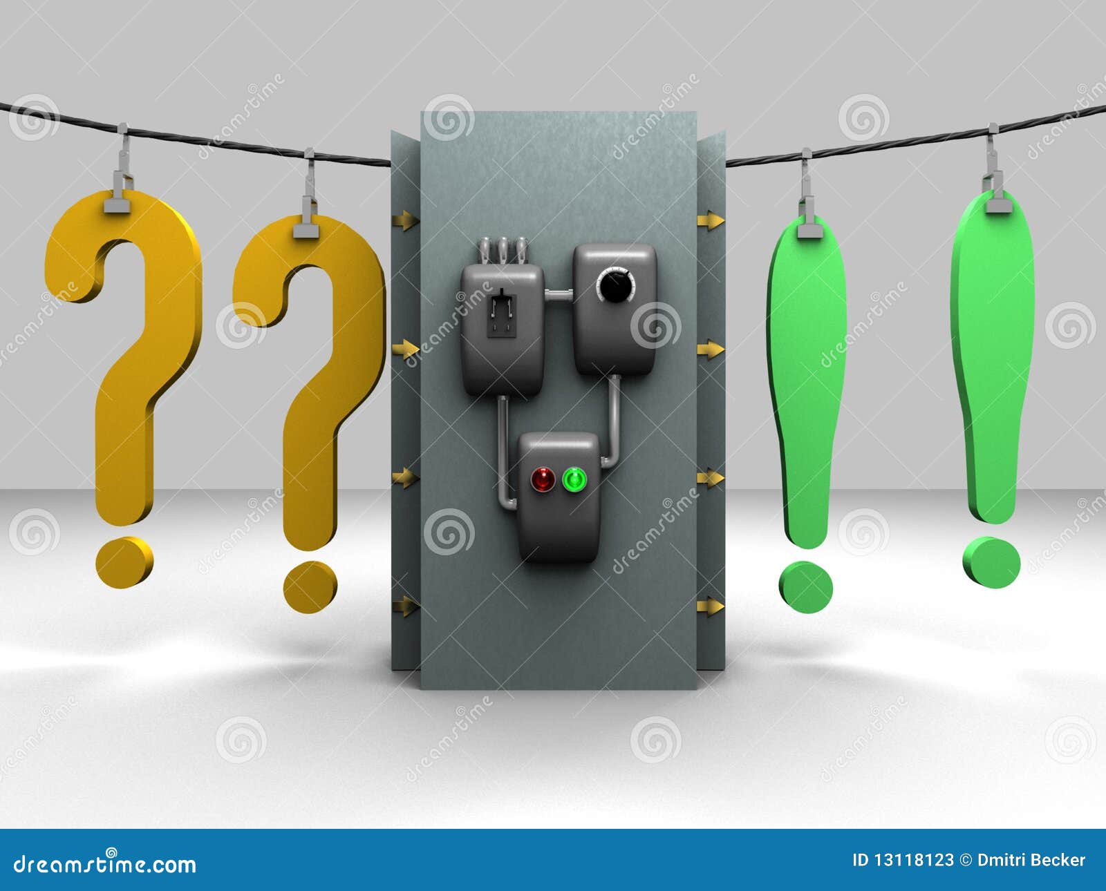 Answer Machine stock illustration. Illustration of progress - 13118123