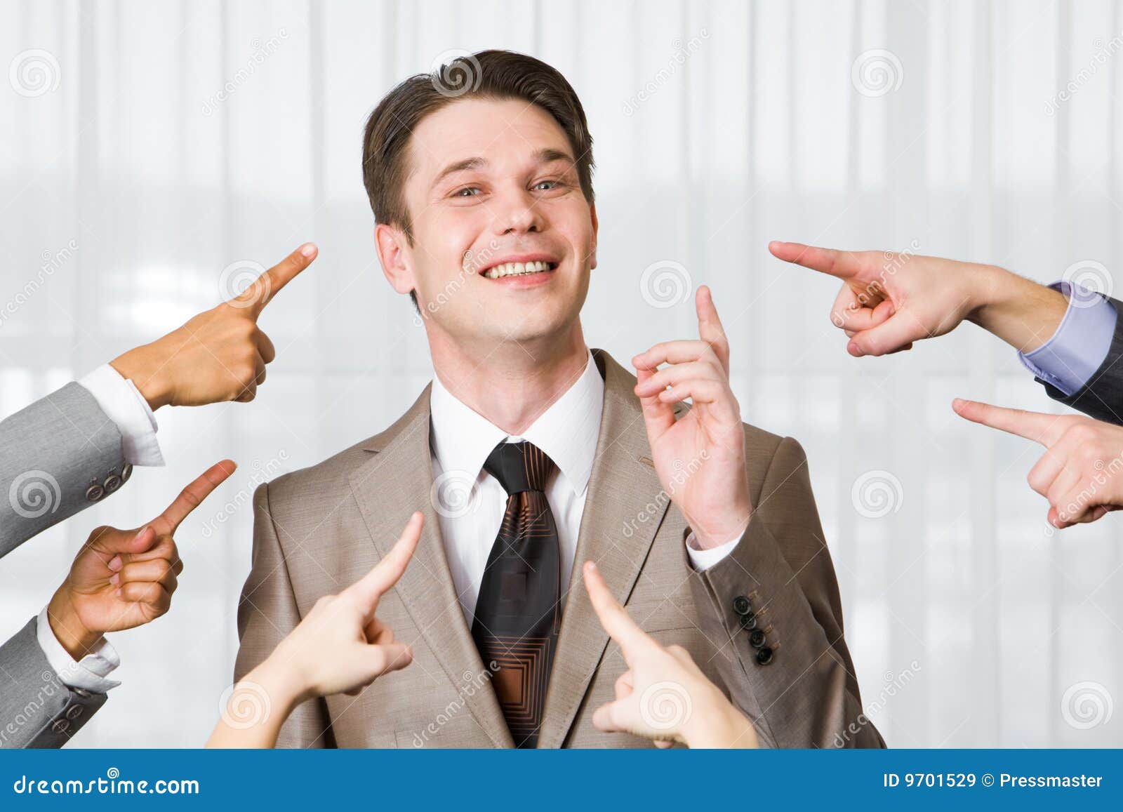 The answer is out there stock image. Image of happy, contemporary - 9701529