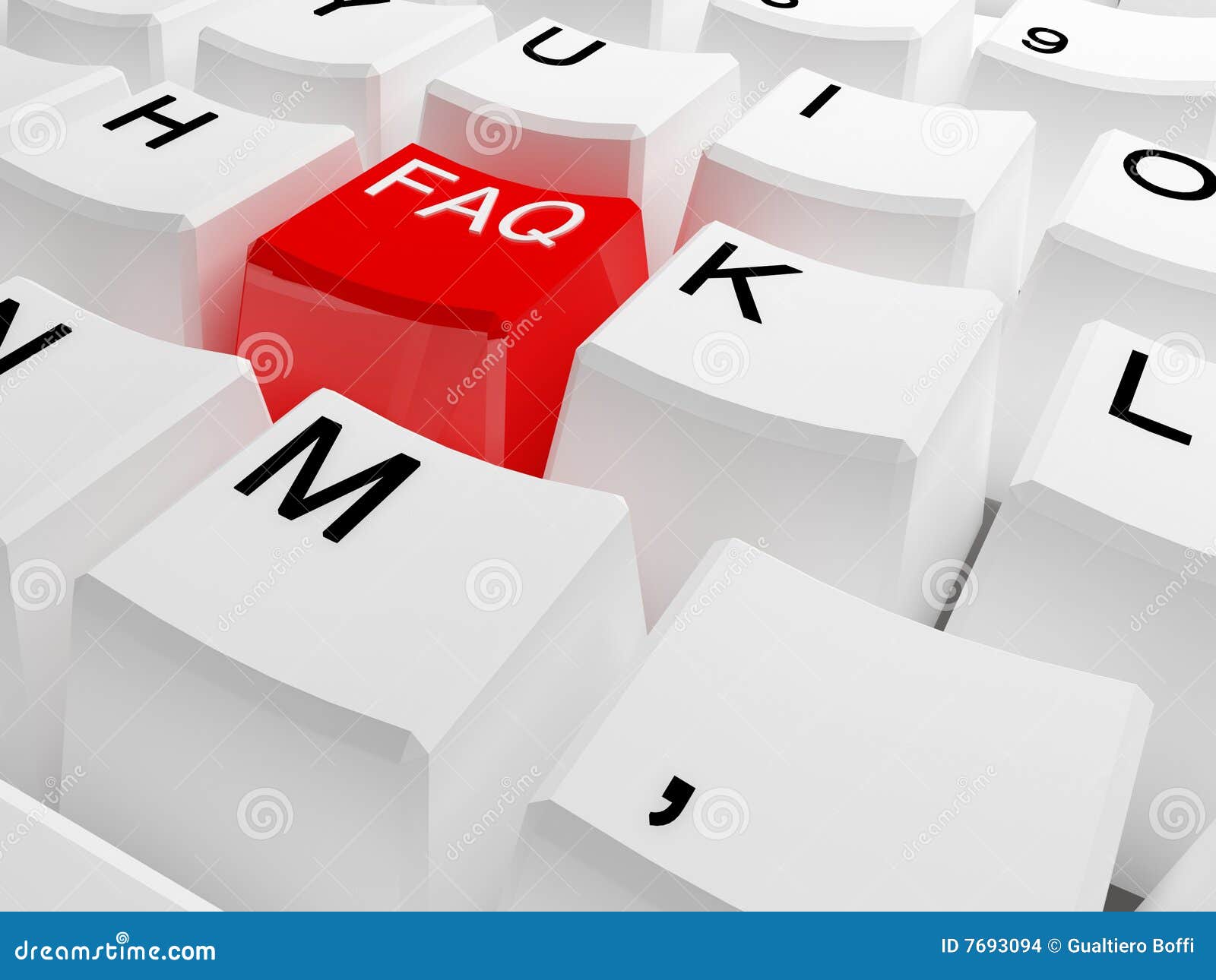 Answer and question button stock illustration. Illustration of puzzled ...