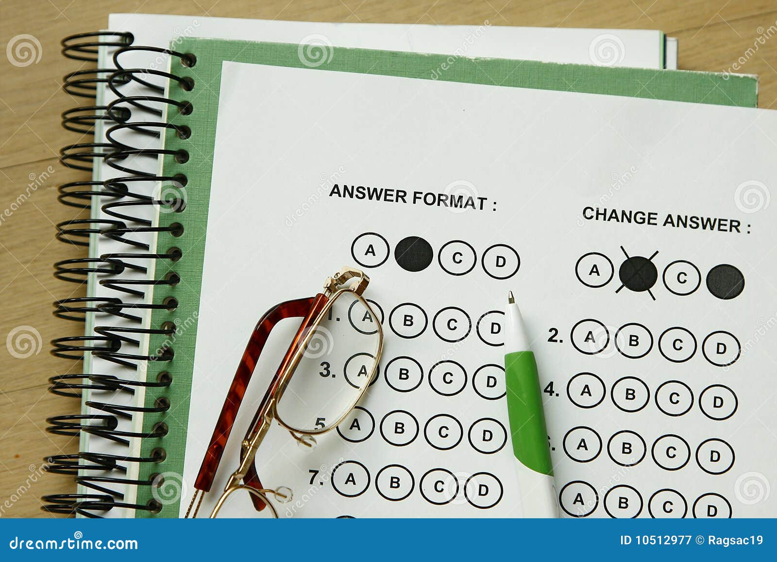Answer Sheet stock image. Image of scholastic, mind, smart - 10512977