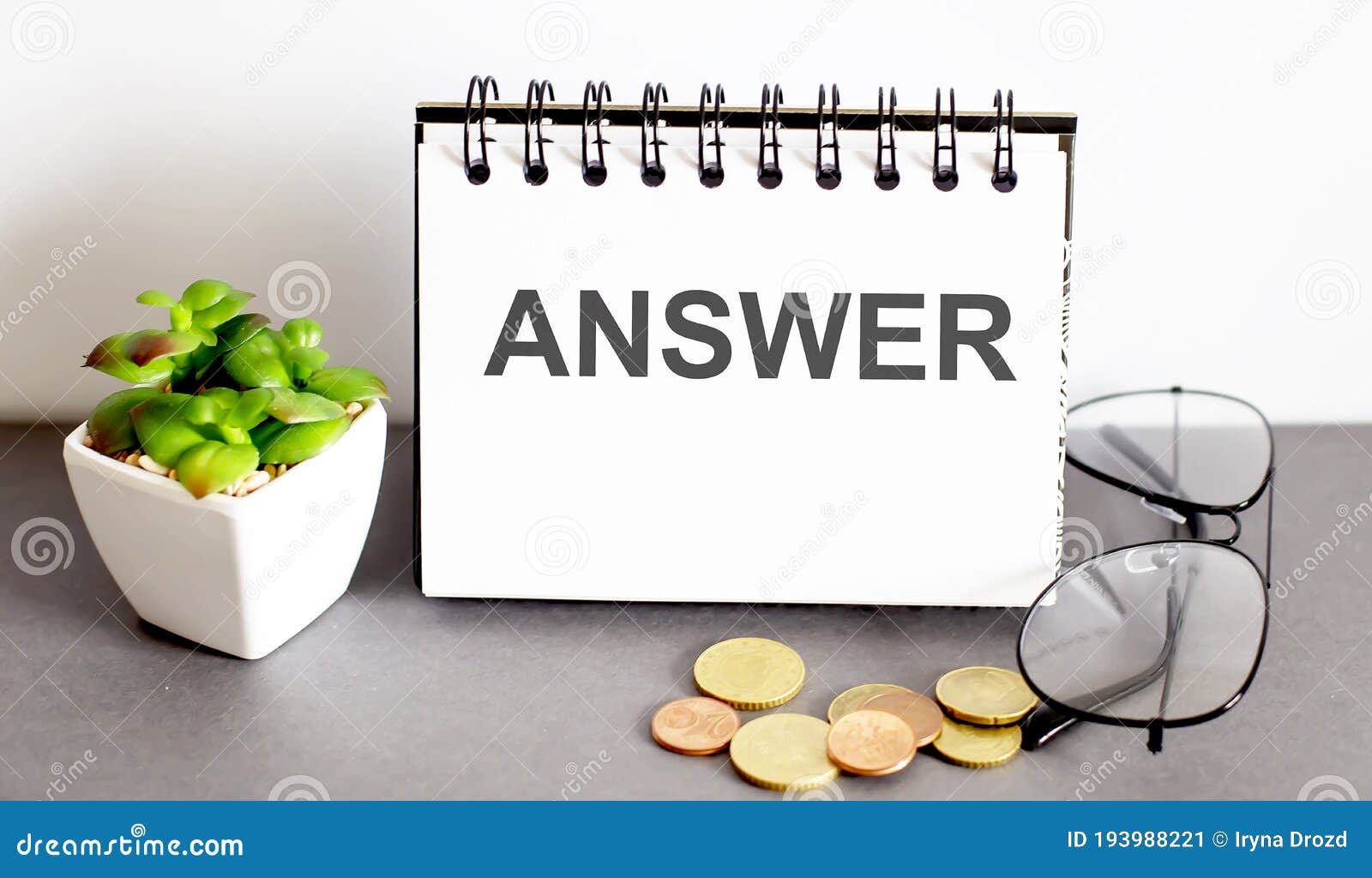 Answer ? - The Word Answer Handwritten With Chalk On A Blackboard With ...