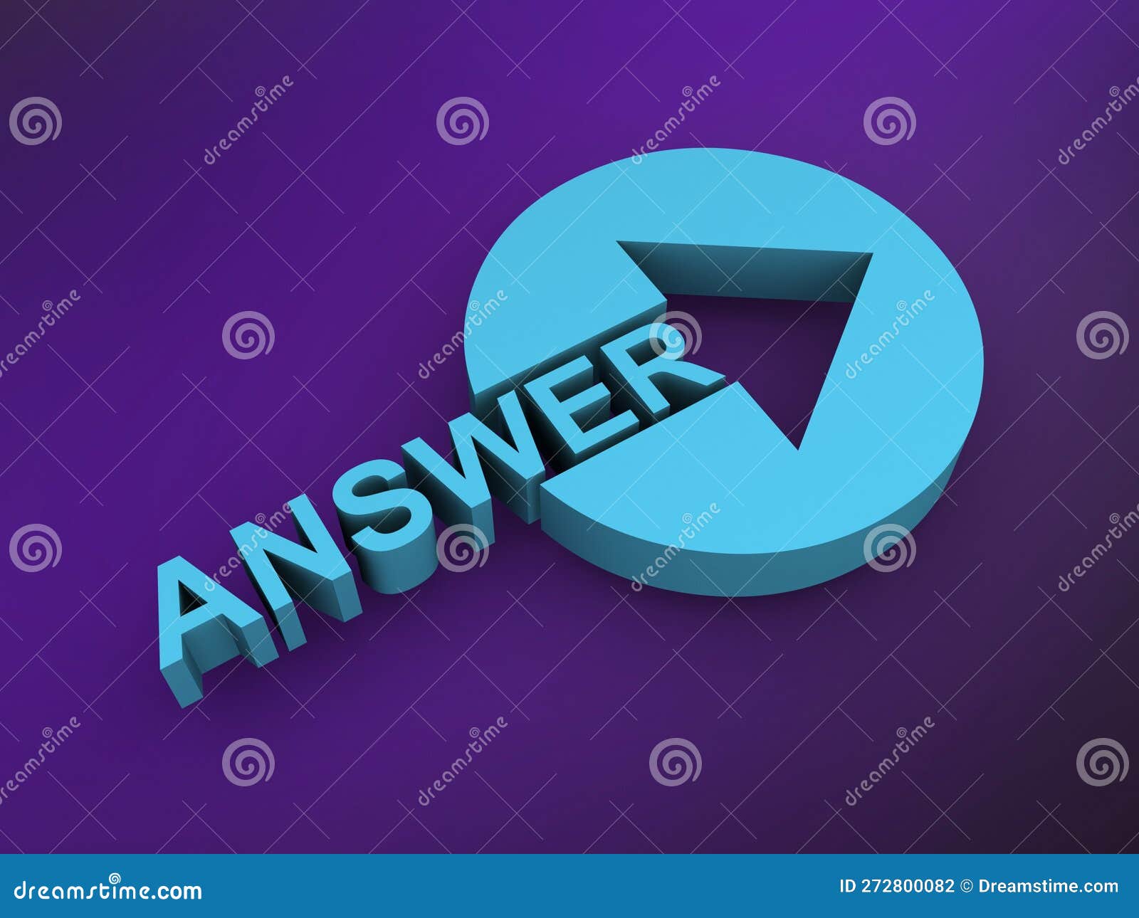 Answer Word With White Paper Royalty-Free Stock Photography ...