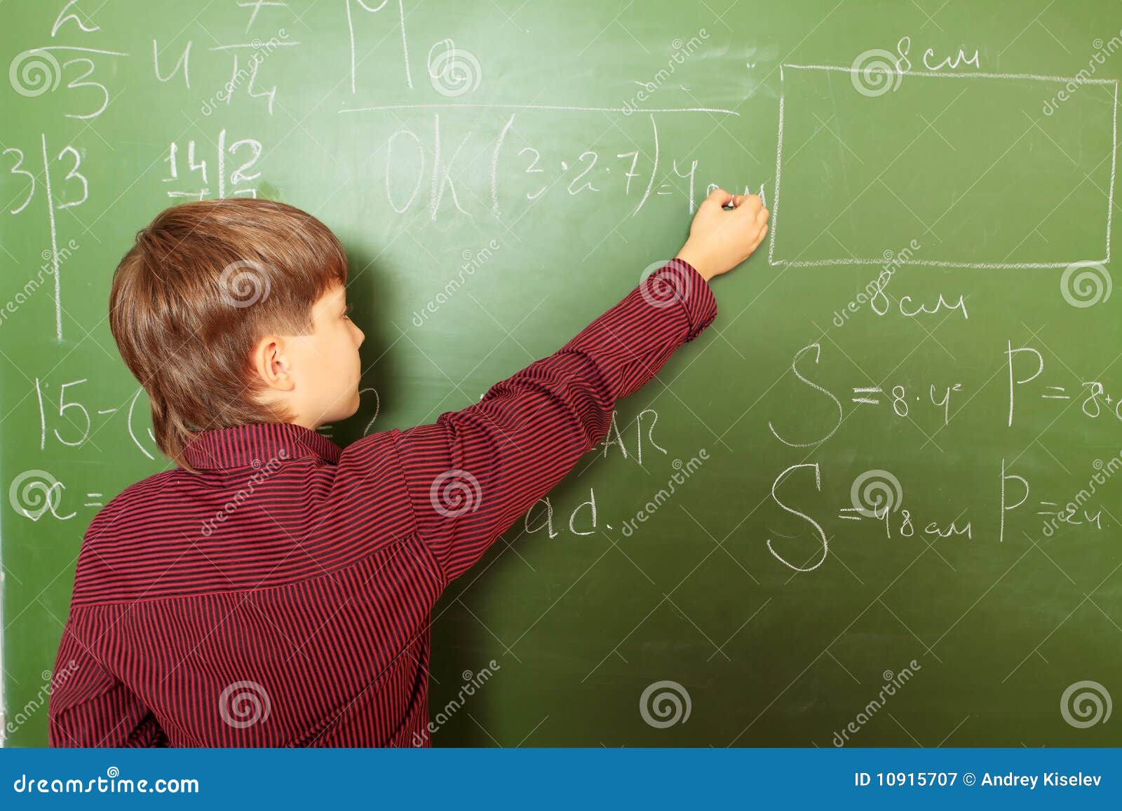 Answering boy stock image. Image of secondary, lesson - 10915707