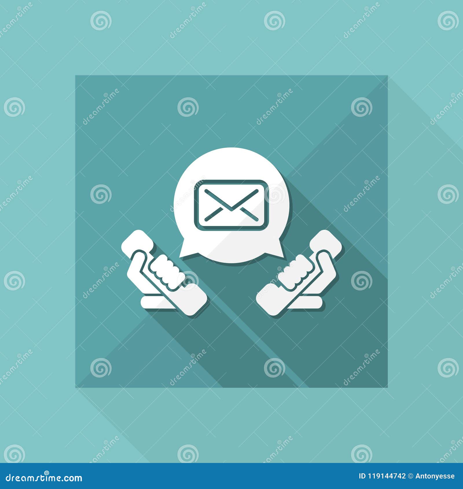 Answering machine icon stock vector. Illustration of communicate ...