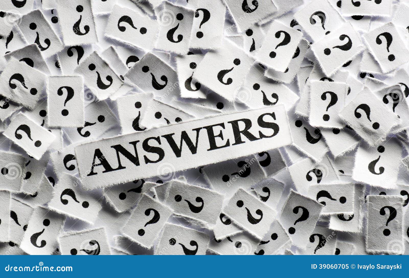 Answers on question stock image. Image of choice, detail - 39060705