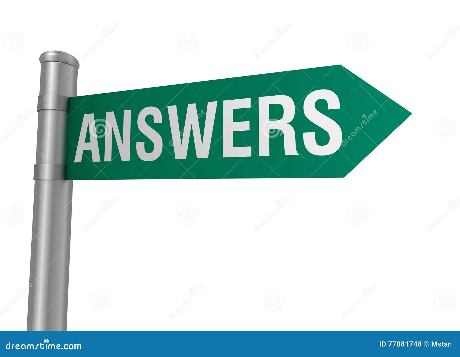 Answers road sign stock illustration. Illustration of answer - 77081748