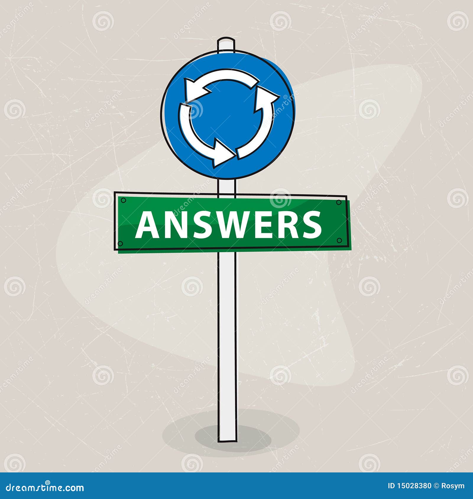 Answers signpost stock vector. Illustration of cartoon - 15028380 Answers signpost stock vector. Illustration of cartoon - 15028380