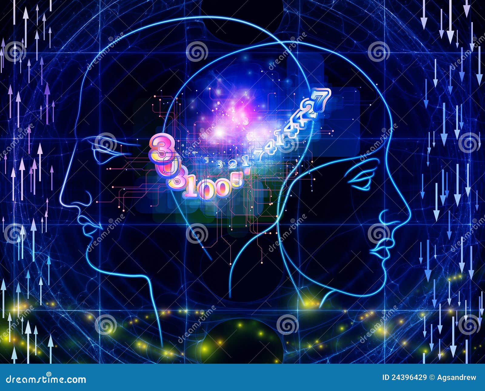 Answers of technology stock illustration. Illustration of idea - 24396429